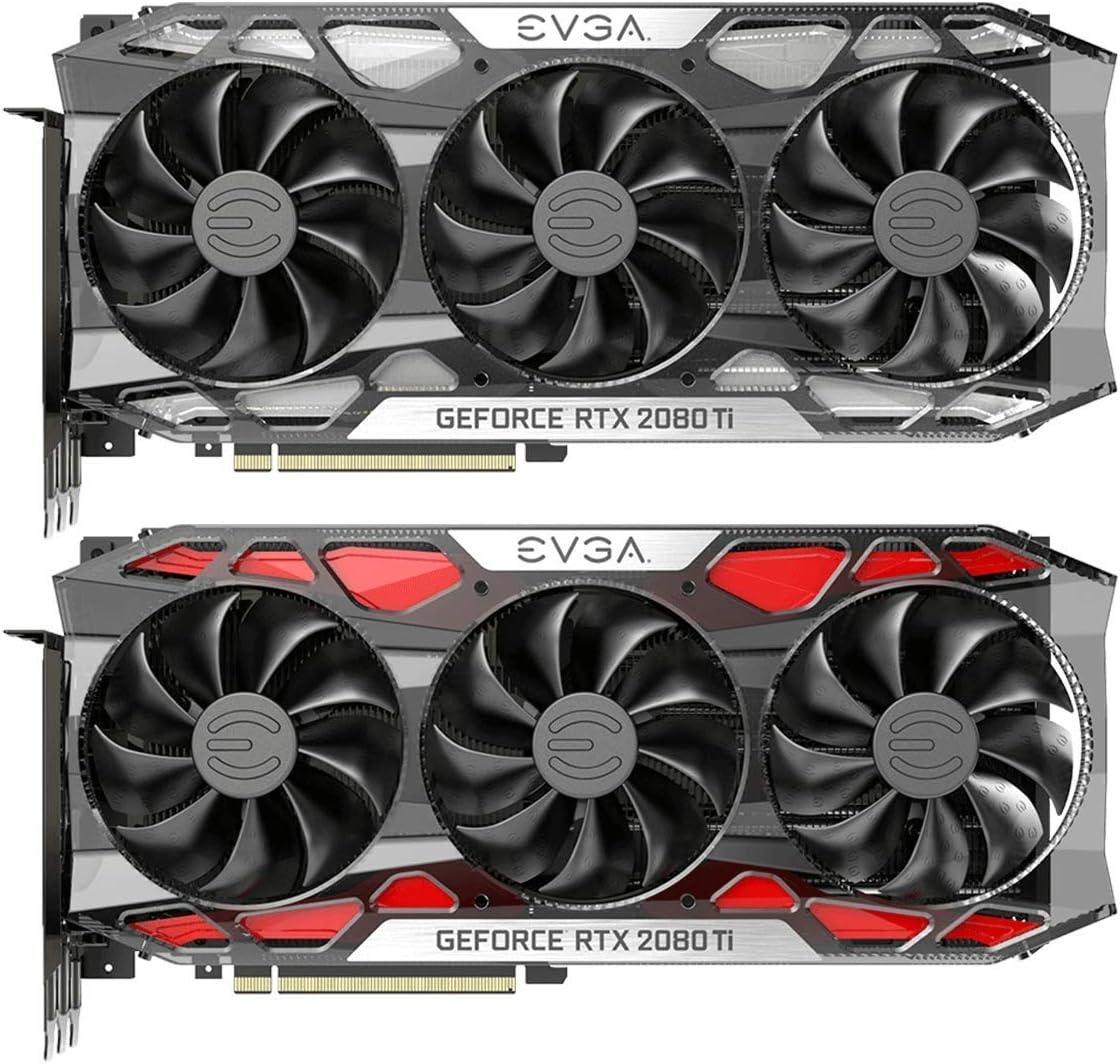 EVGA 20-Series FTW3 Cards Red/White Trim Kit - Customize Your Graphics ...