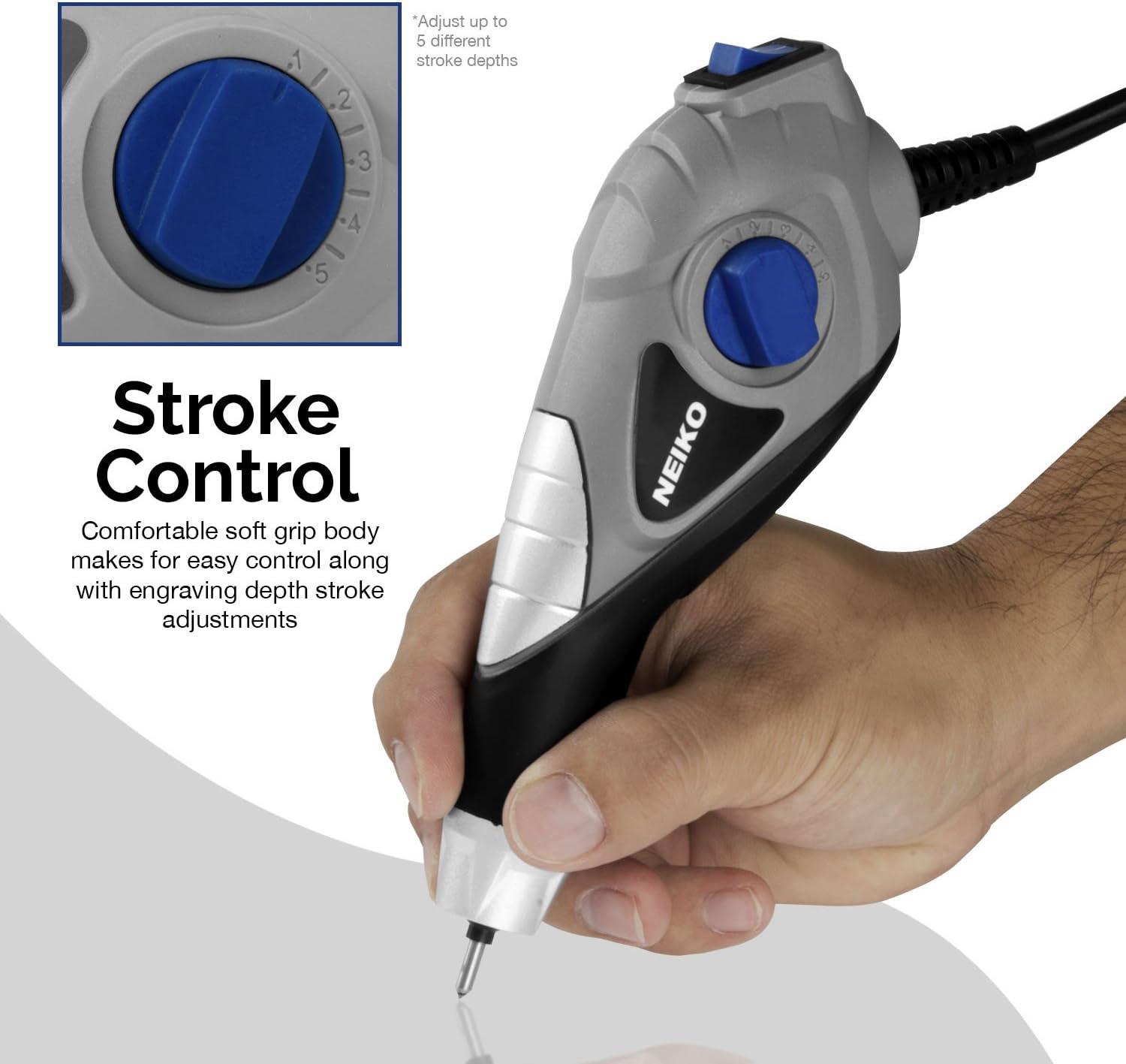 NEIKO 10576A Handheld Electric Engraver Tool Etching Tool 120V Tungsten ...