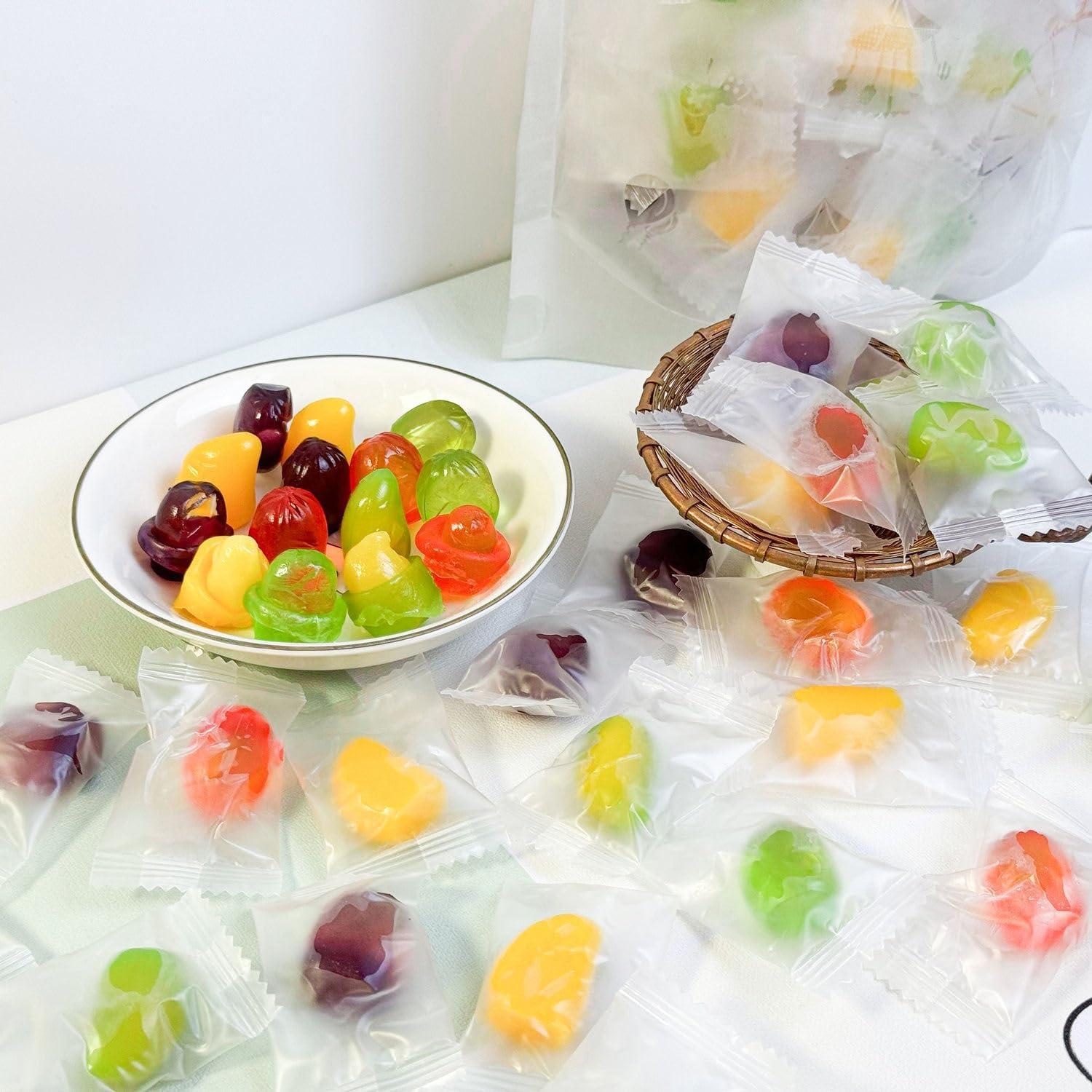 White peach juice fudge peeled mango soft candy fruit snack gift pack ...