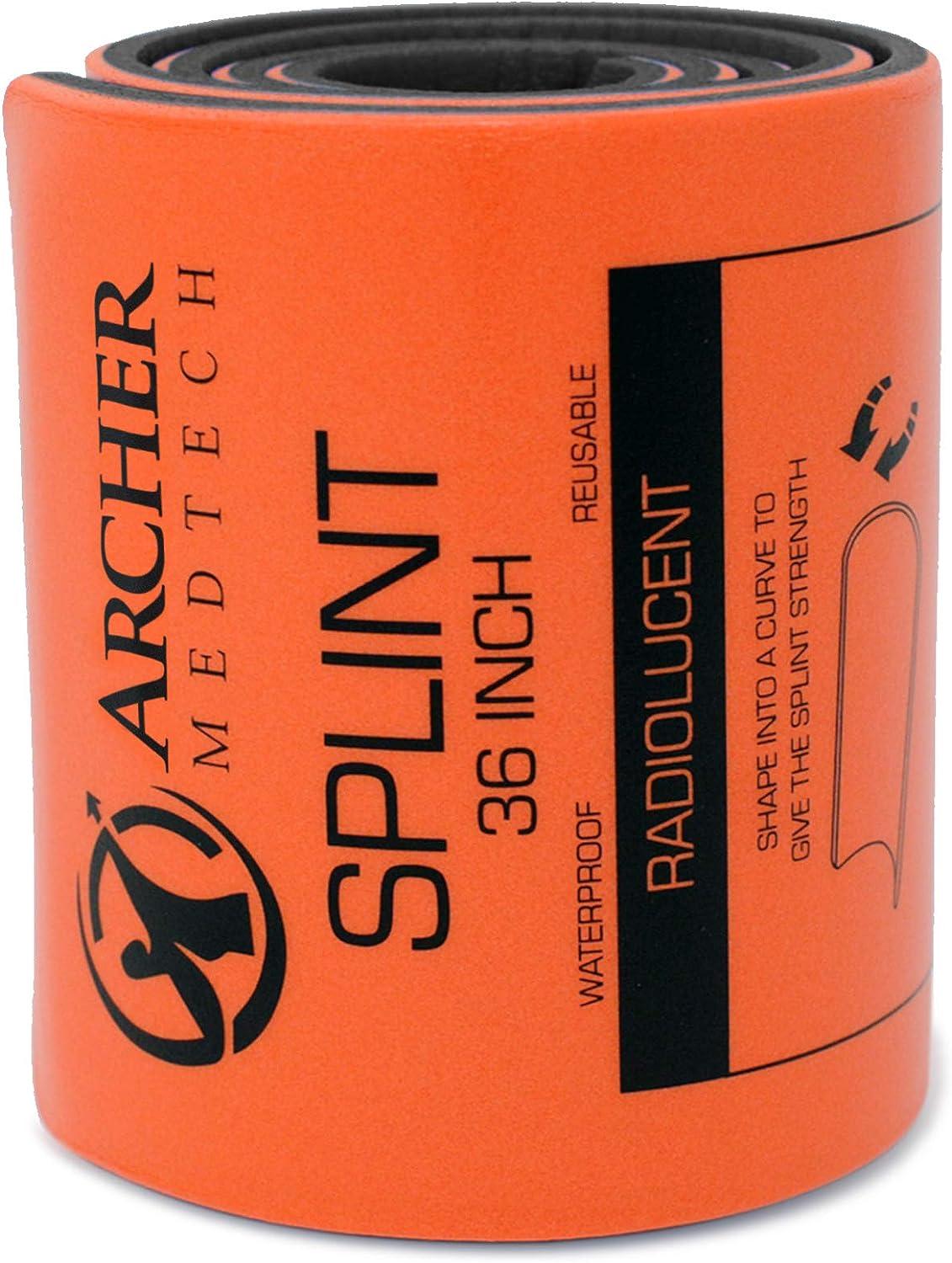 Archer MedTech Premium Moldable Aluminum First Aid Splint for Injury ...