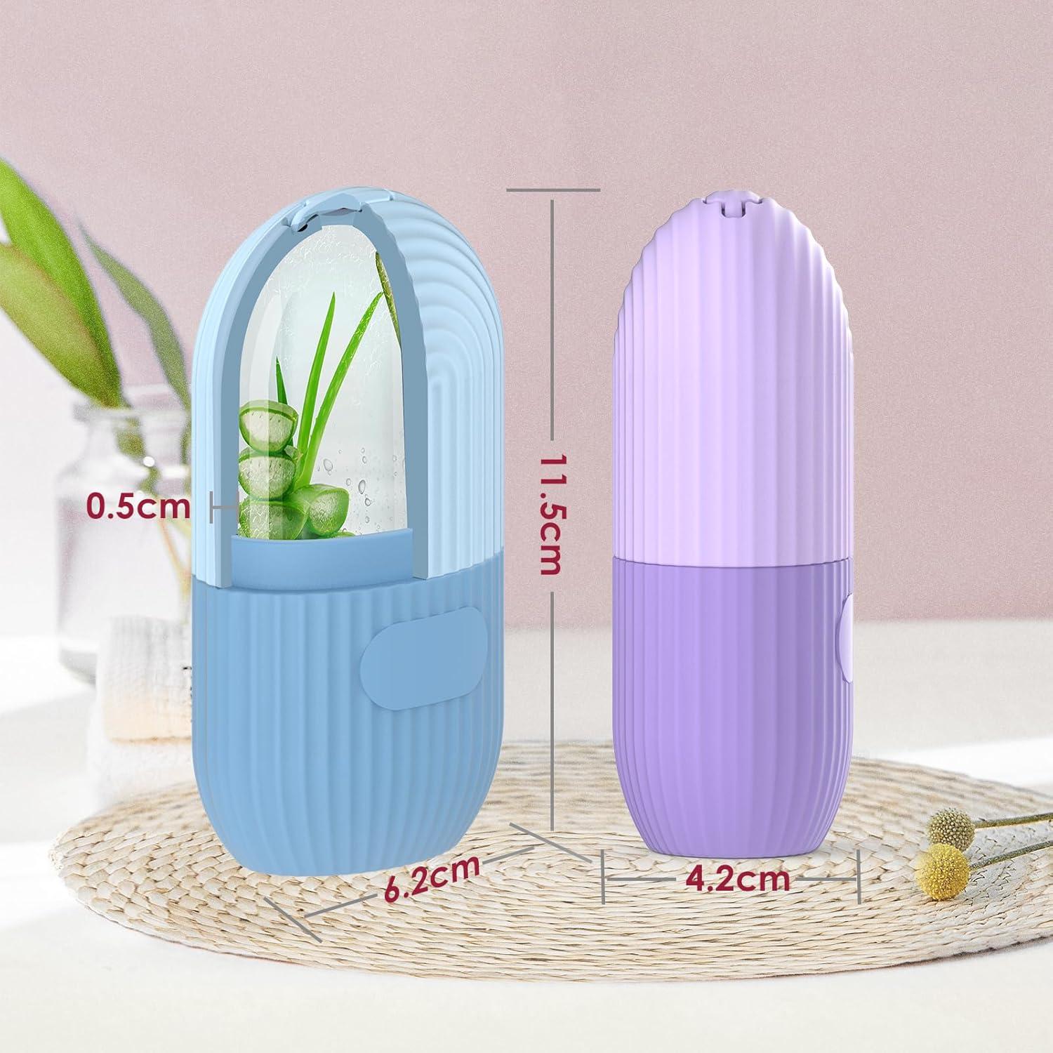 Geeric Ice Roller - Anti-Aging Facial Ice Roller for Dark Circles ...