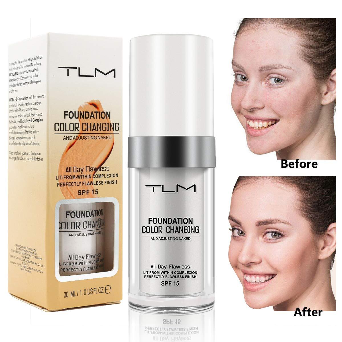 TLM Foundation Concealer | Colour Changing Flawless Makeup for Warm ...