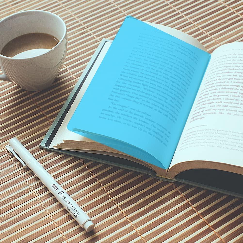 KONAMO 6 Pack A4 Dyslexia Reading Aid Ruler | Reduce Visual Stress for ...