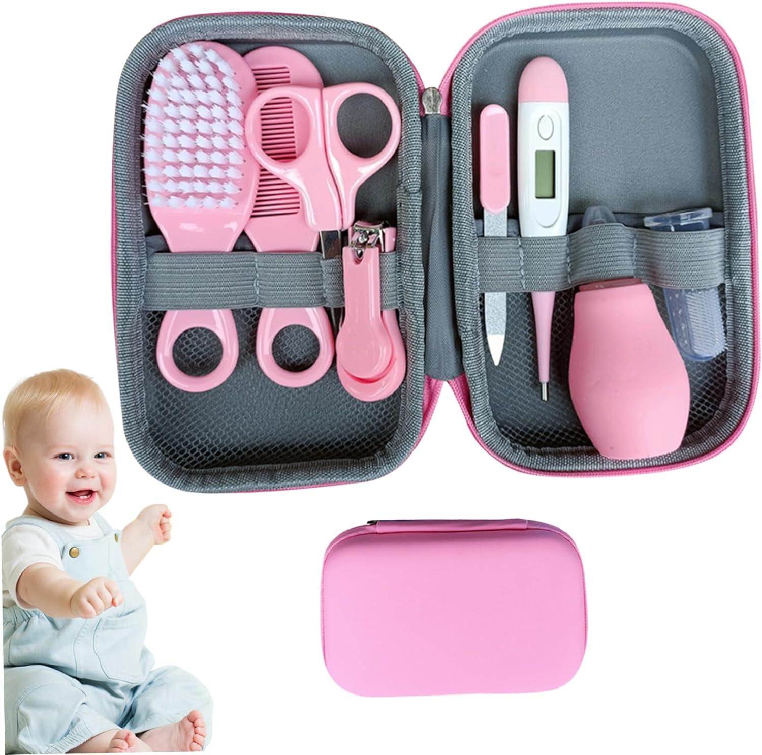 Baby Grooming Kit - Health Care Essentials Set for Newborns - Nail ...