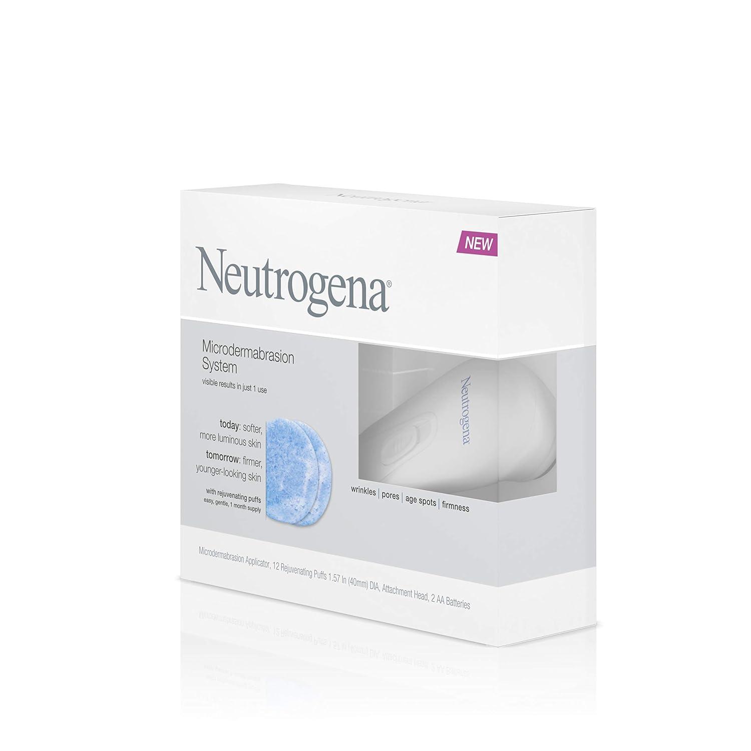Neutrogena Microdermabrasion Starter Kit At-Home Exfoliating Facial ...