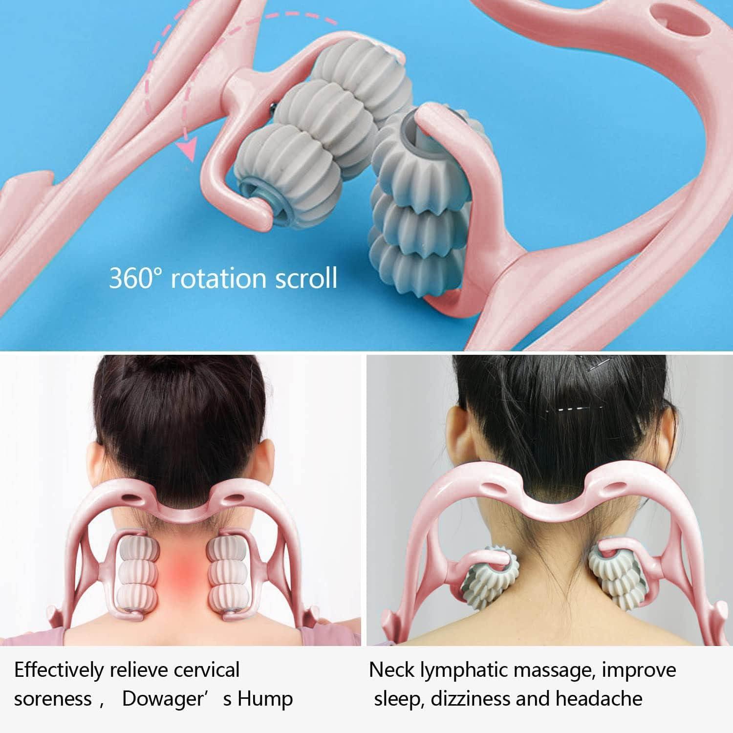 Neck & Back Massage Device - Handheld Leg Massager for Deep Tissue ...