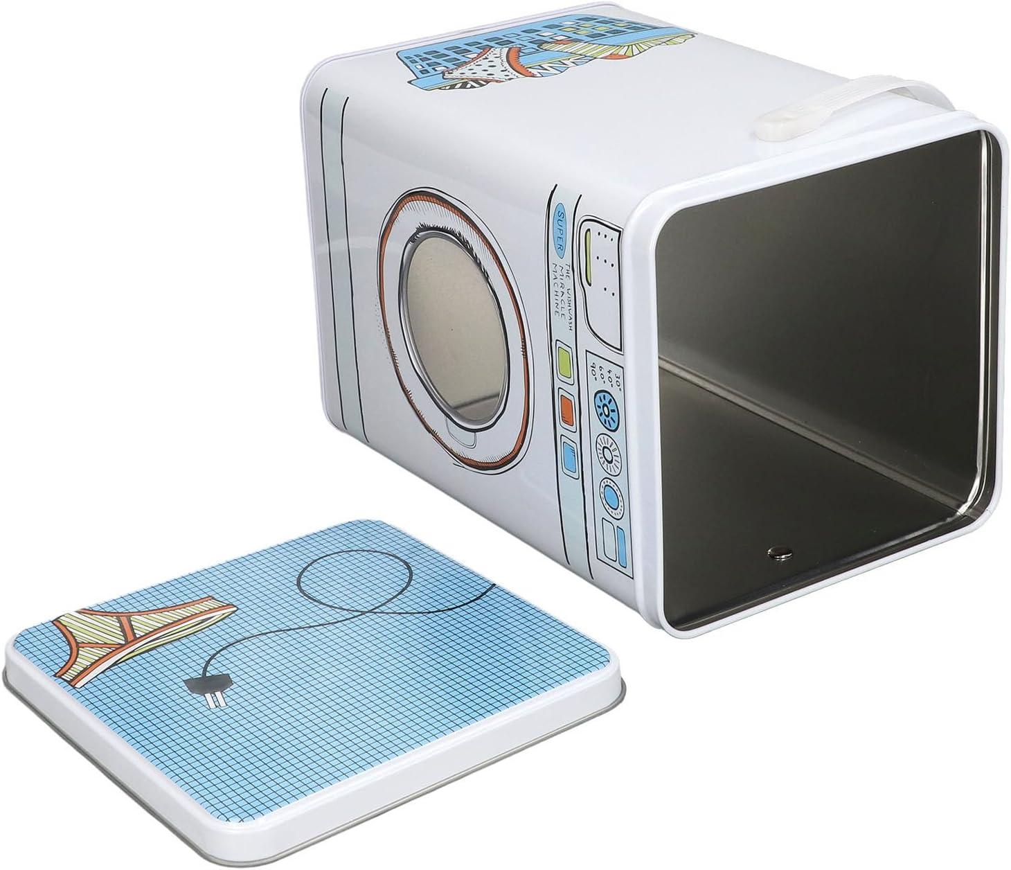 HERCHR Powder Laundry Detergent Container Cute Washing Machine Shape ...