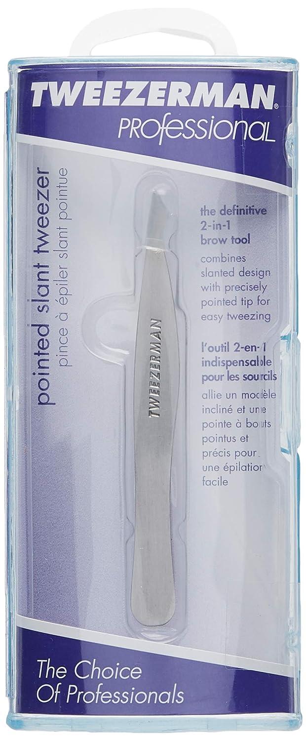 Tweezerman Pointed Slant Tweezer - Precision Stainless Steel Tweezers ...