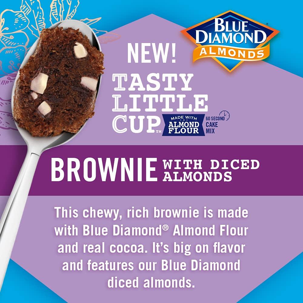 Blue Diamond Almonds Chocolate Almond Flour Brownie Cup - Gluten Free ...