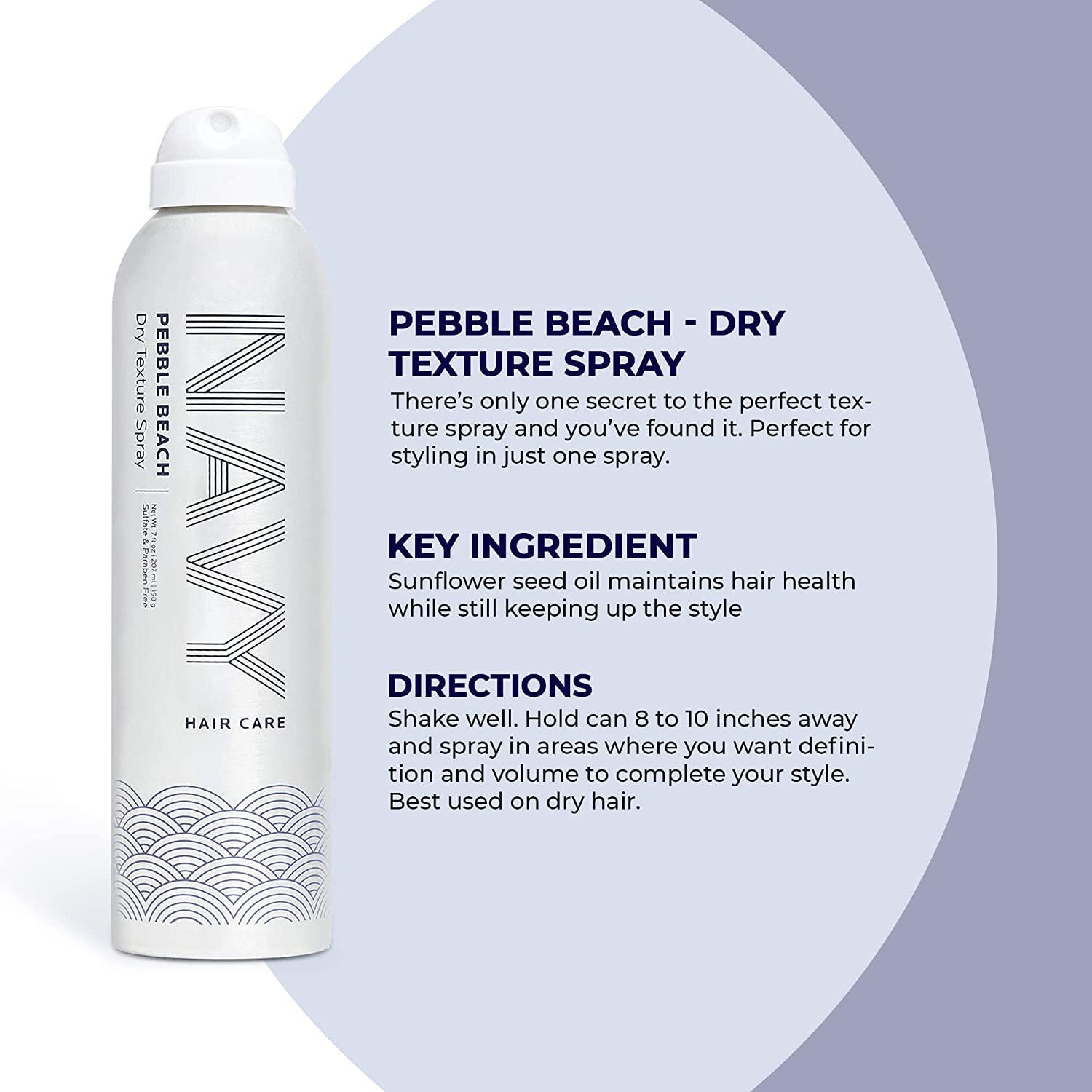 NAVY Pebble Beach Dry Texture Spray - Hair Thickener Texturizing Spray ...