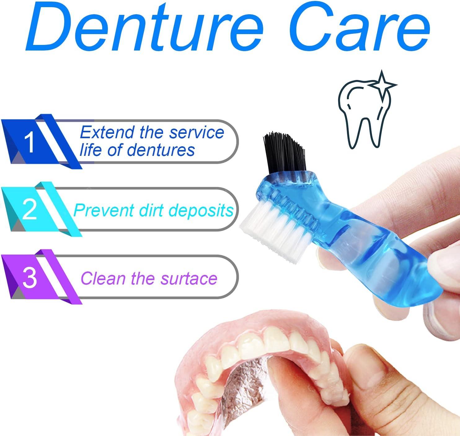 Keedolla Denture Cup Orthodontic Retainer Case Denture Bath Box Dental ...
