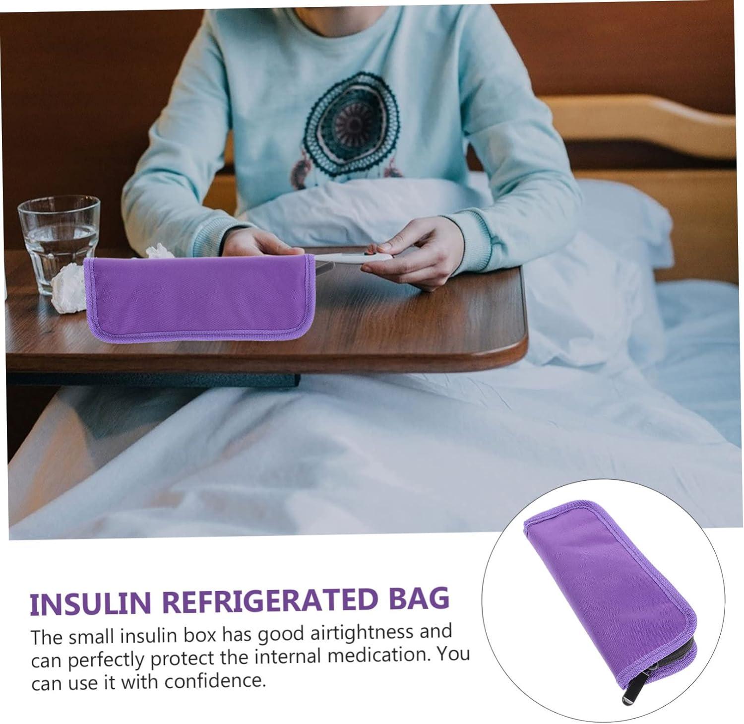 JEWEDECO Insulin Cooler Pack - Travel Storage Rack for Medications ...