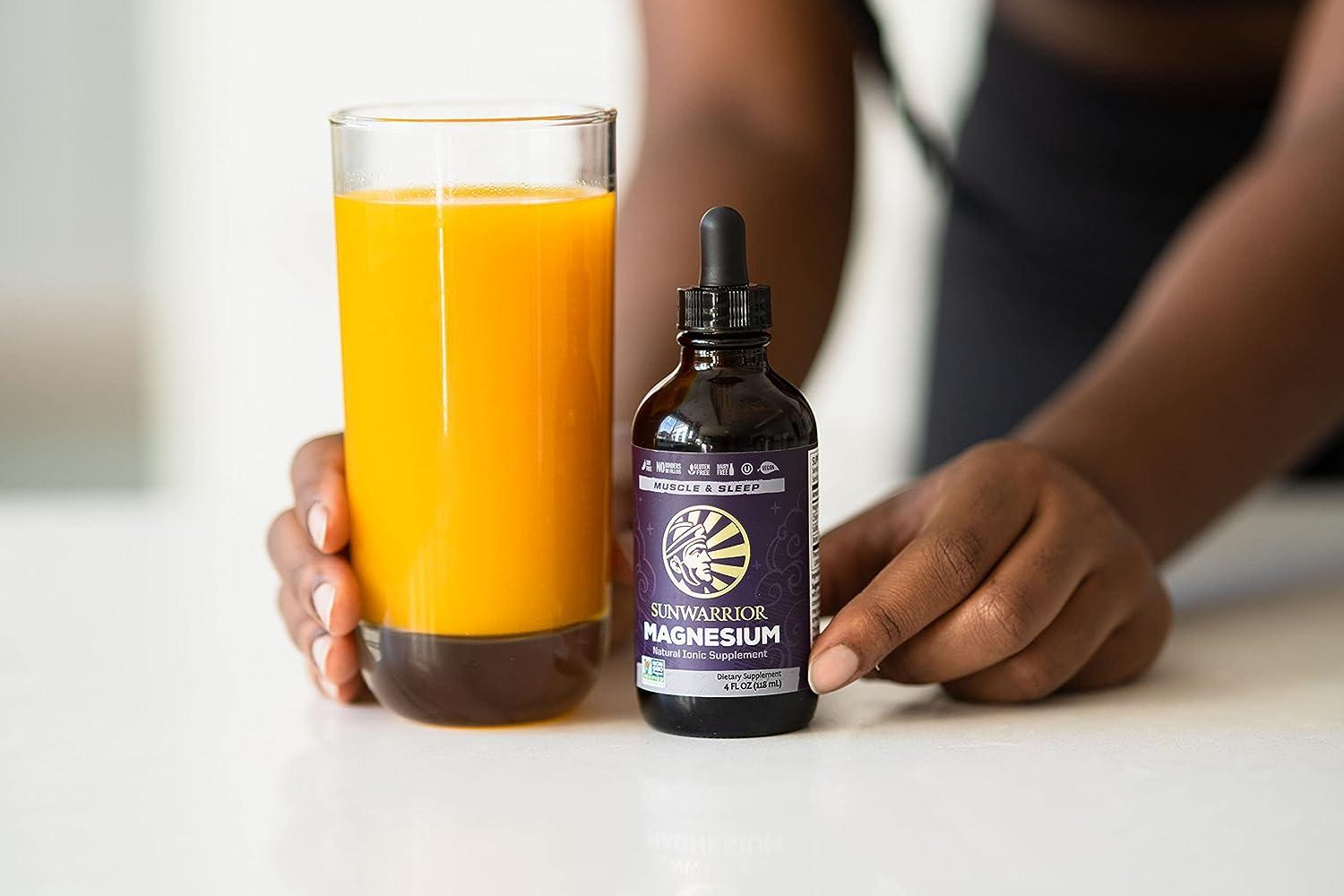Sunwarrior Magnesium Ionic Liquid Supplement with Trace Minerals ...