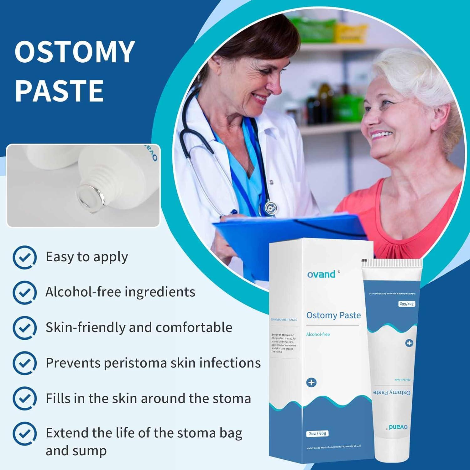 Buy Alcohol-Free Ostomy Paste | Skin Barrier for Stoma Care | Prevent ...