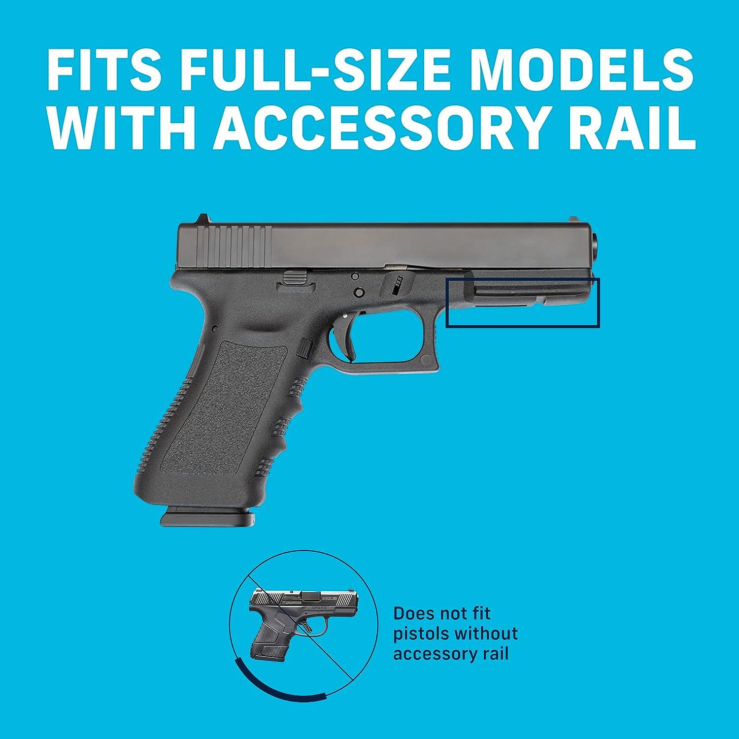 DefendTek Gun Flashlights - Rechargeable Rail-Mounted Flashlight and ...