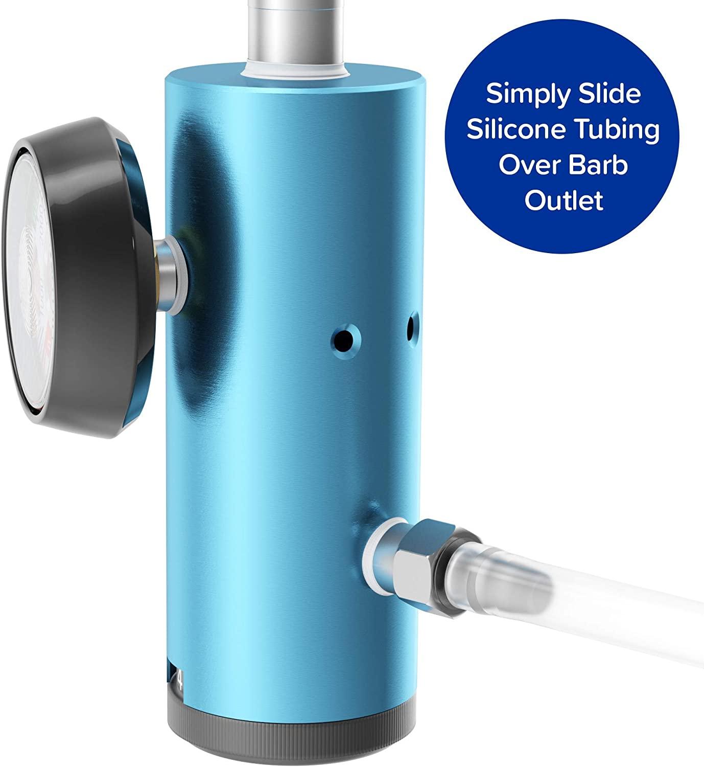 Nuvlsa Ozone Therapy Low Flow Oxygen Regulator - Easy to Use ...