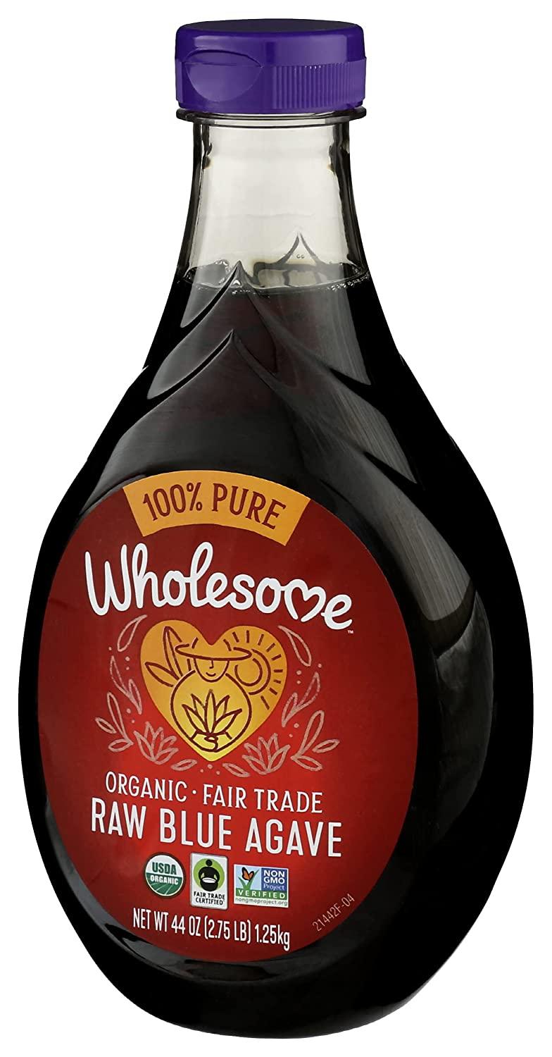 Organic Raw Blue Agave Sweetener - 44 oz | Pure & Wholesome for Baking ...