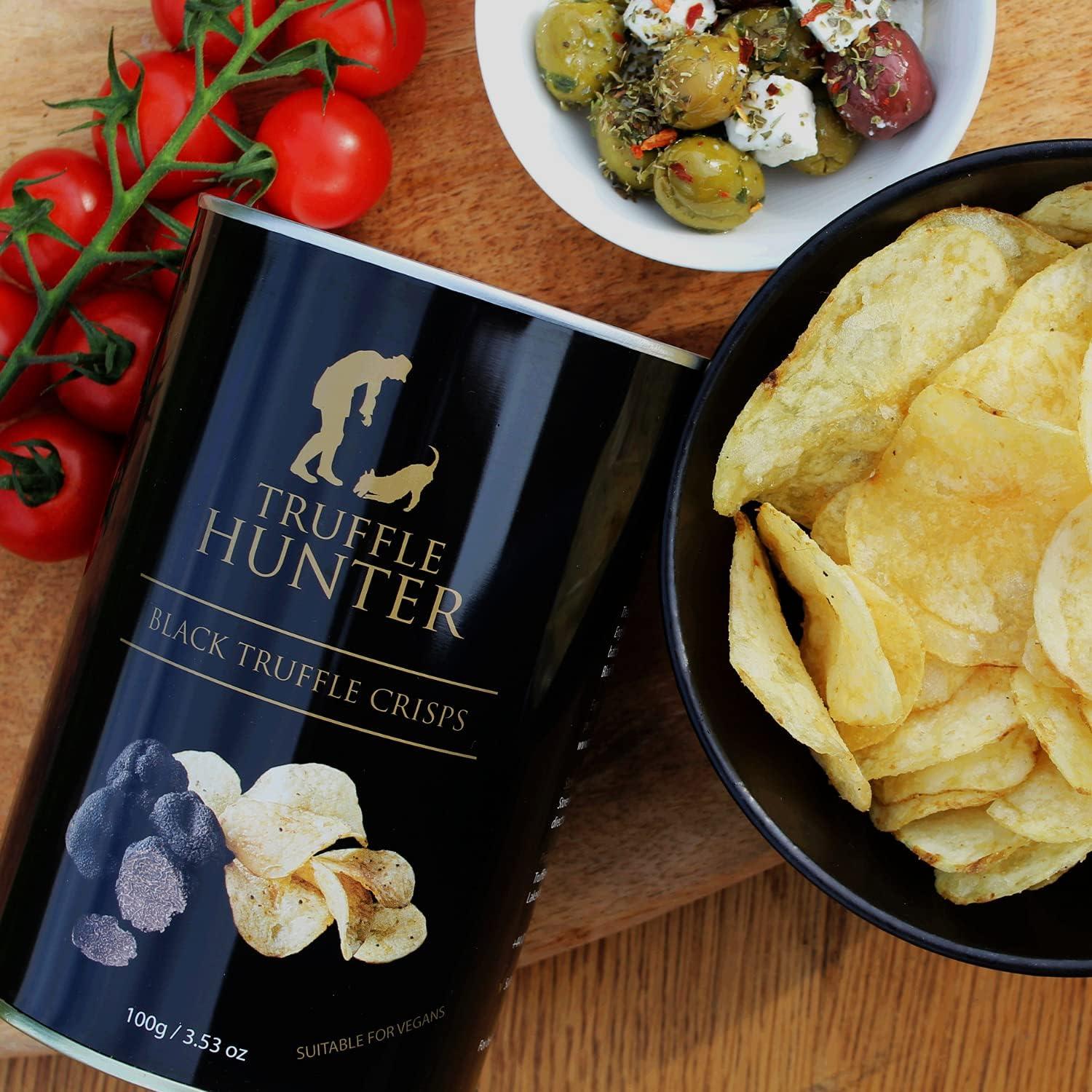 TruffleHunter - Black Truffle Crisps - Gourmet Snack - 100g X3 | Buy ...