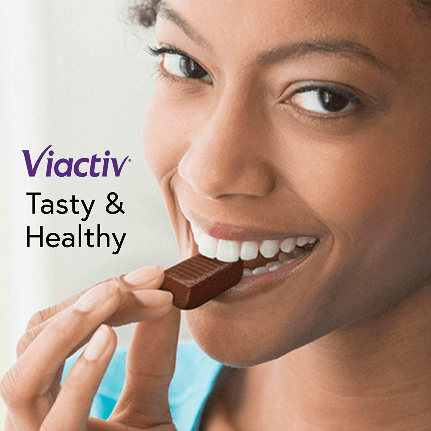 Viactiv Calcium + D Chews - Milk Chocolate Flavor - 100 Count | Dietary ...