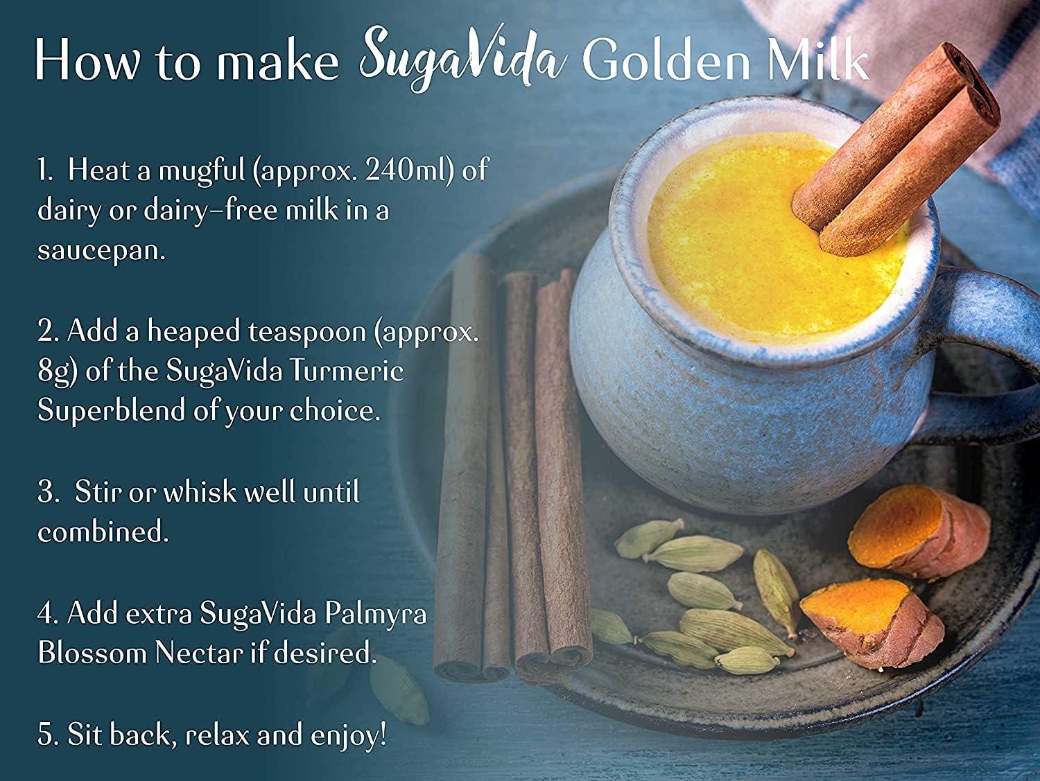 SugaVida Organic Turmeric Superblend 240g | Triple-Strength Curcumin ...