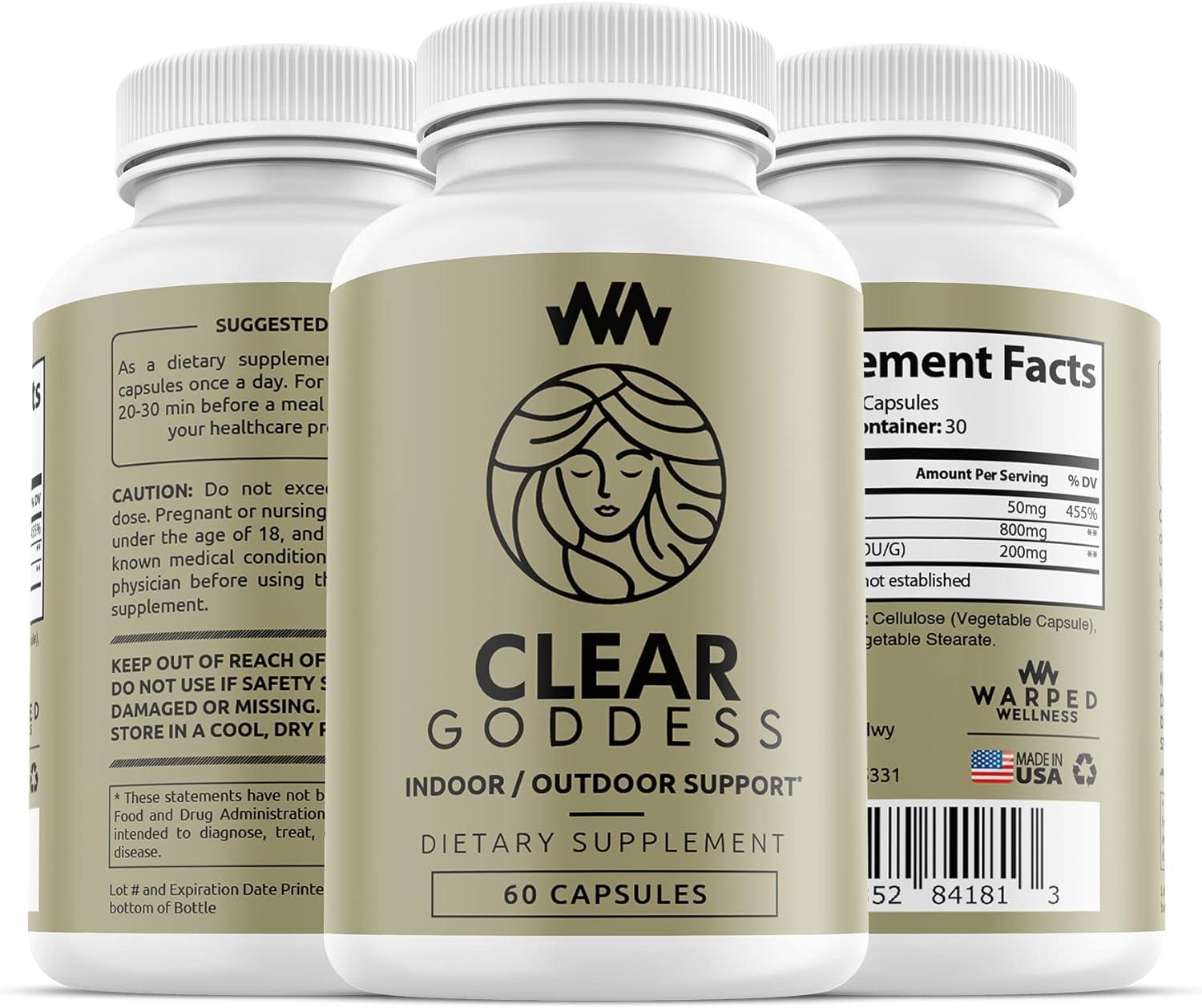 Warped Wellness Women's Allergy & Immune Support Supplement - Female ...