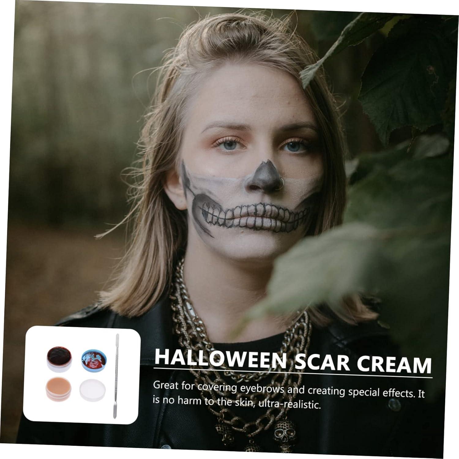 Halloween Scar Cream & Special Effects Makeup Set | Spatula Scab ...