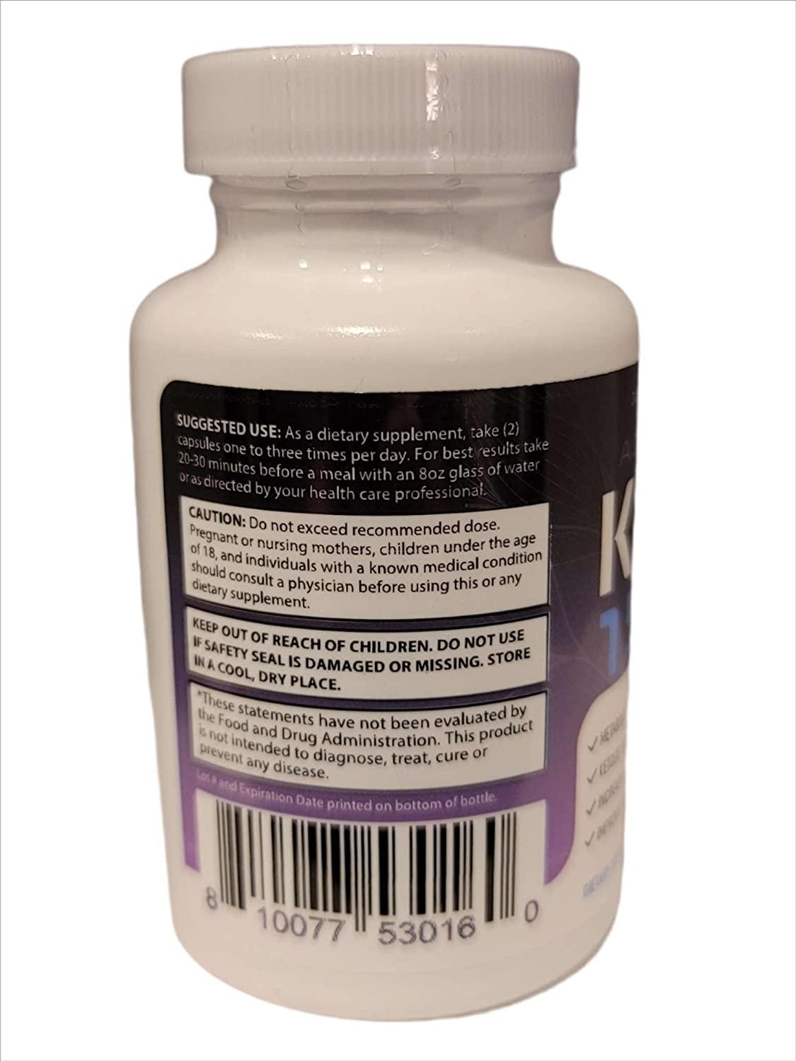 Advanced Keto 1500 Keto ACV Pills 1275MG New Improved Formula 3 Pack ...