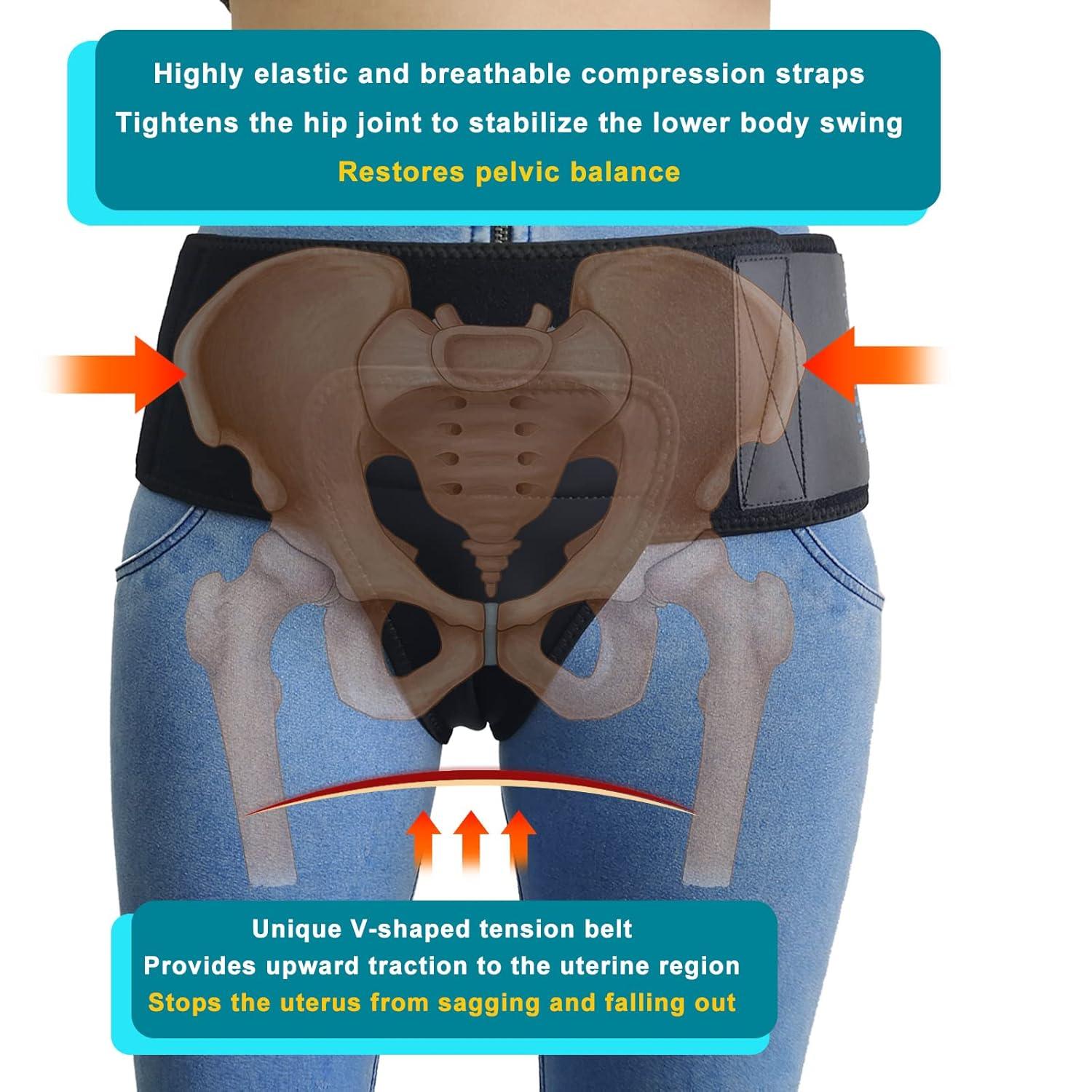 HeerTeaj Pelvic Support Belt - Uterine Support & Bladder Treatment for ...