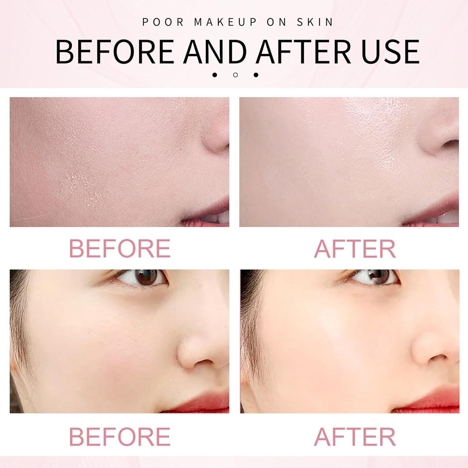 Invisible Pore Face Primer - Hydrating Makeup Base for Smooth Skin Tone ...