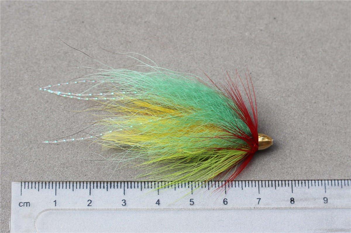 Tigofly 40pcs Cone Head Tube Fly Set | Best Streamer Flies for Salmon ...
