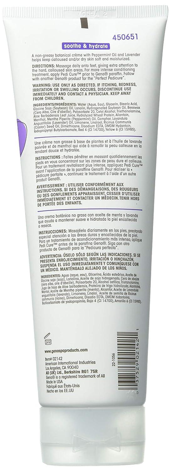 Gena Pedi Cure Foot Treatment Creme - Nourishing Formula for Soft and ...