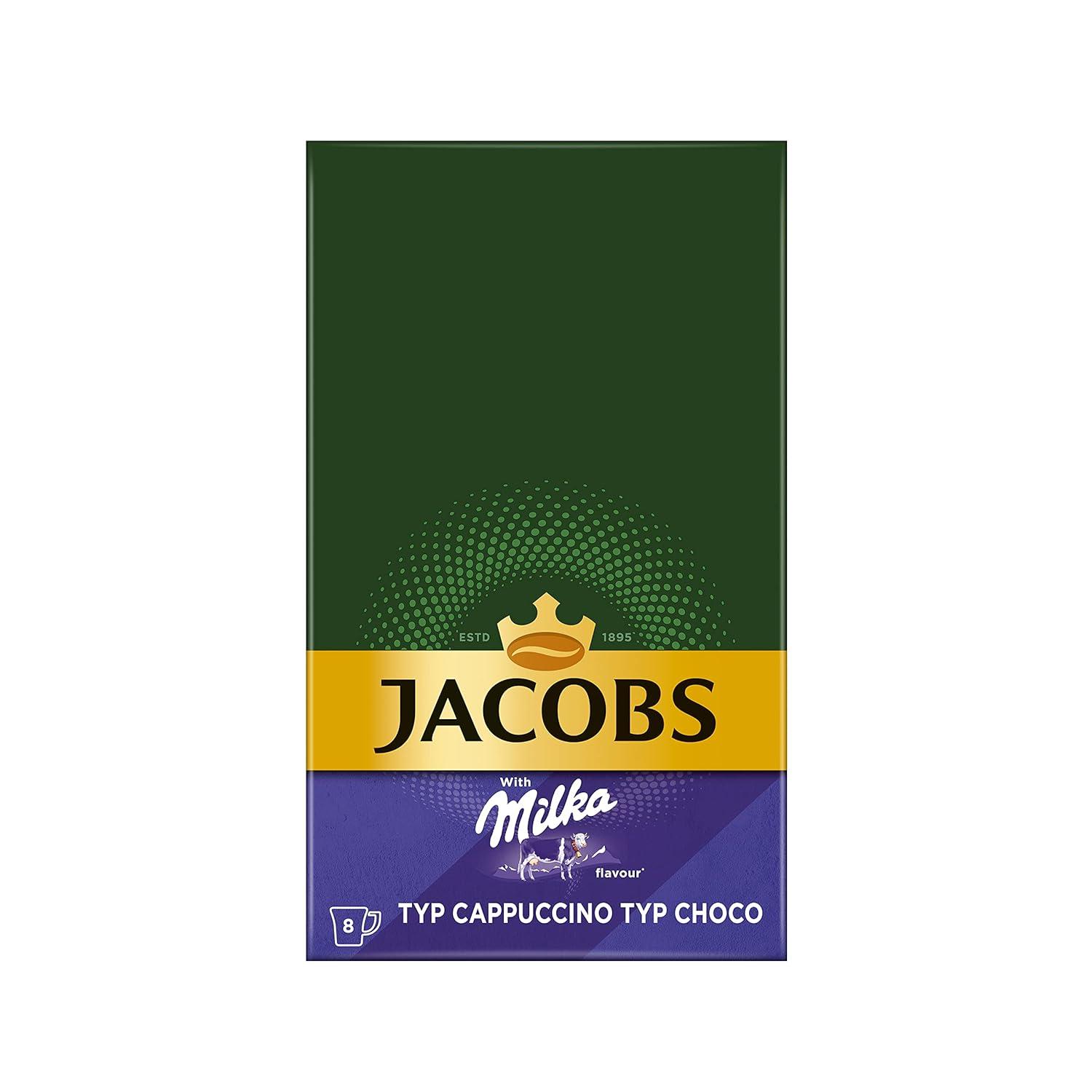Jacobs Cappuccino Milka Coffee Speciality - 40 Sticks 5 x 8 Drinks ...