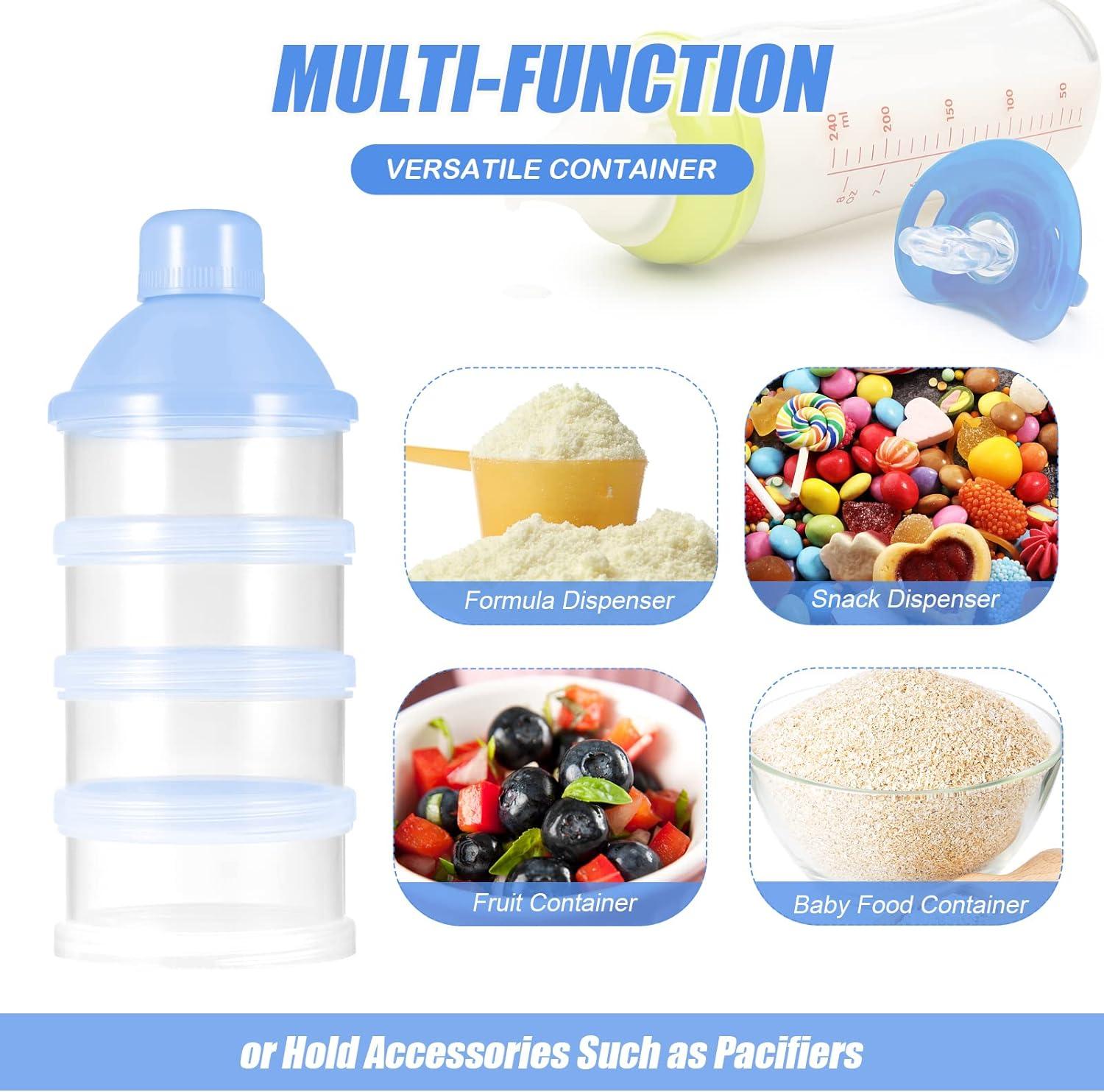Milk Powder Dispenser Pot - BPA Free Formula Container for Travel ...