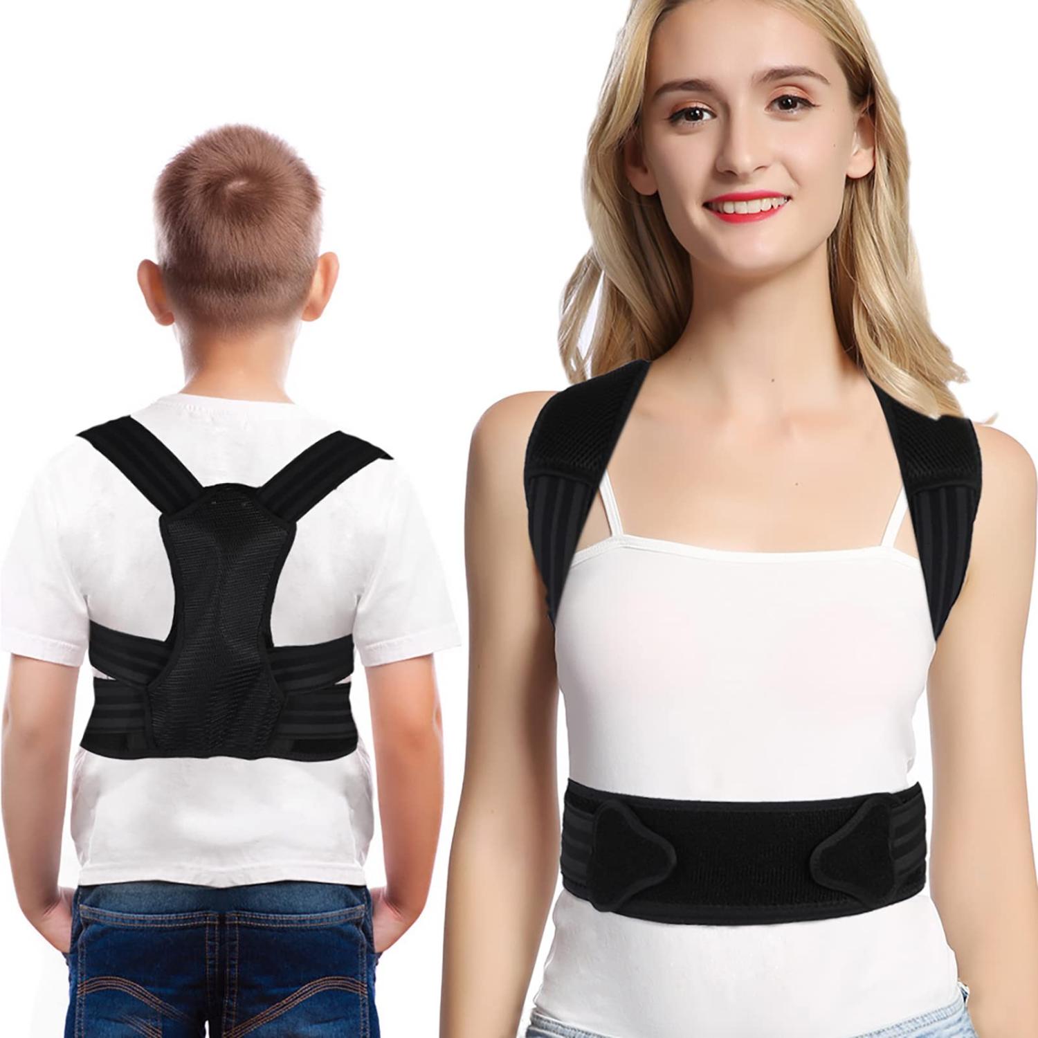 Posture Corrector for Teens | Upper Back Brace for Boys & Girls ...