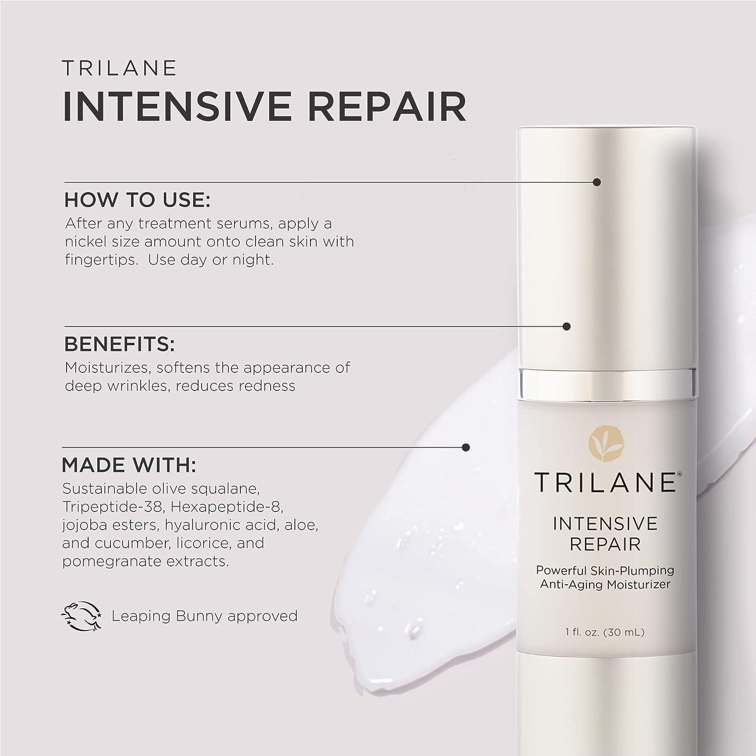 Trilane Intensive Repair Anti-Aging Moisturizer with Olive Squalane ...