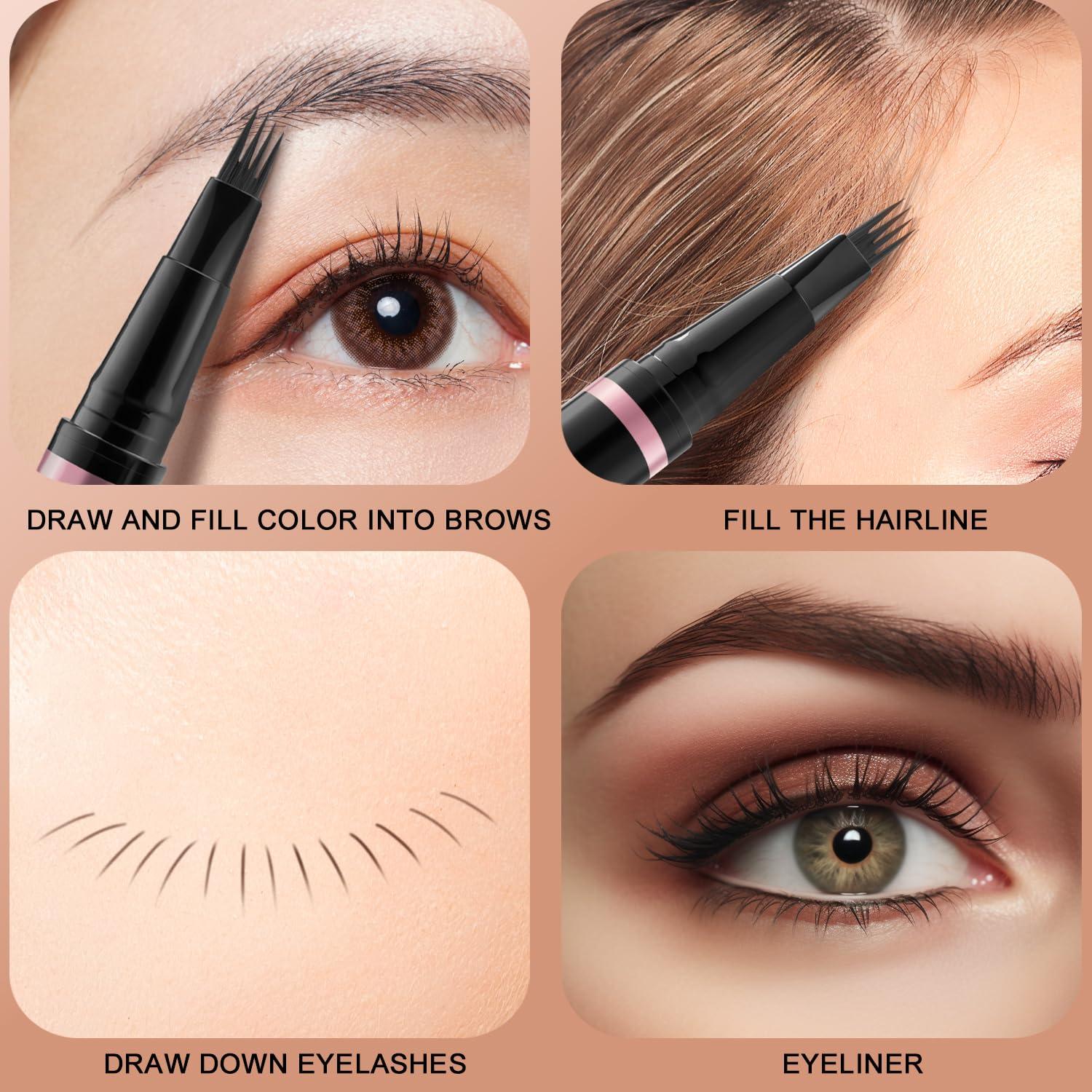 how to draw eyebrows makeup