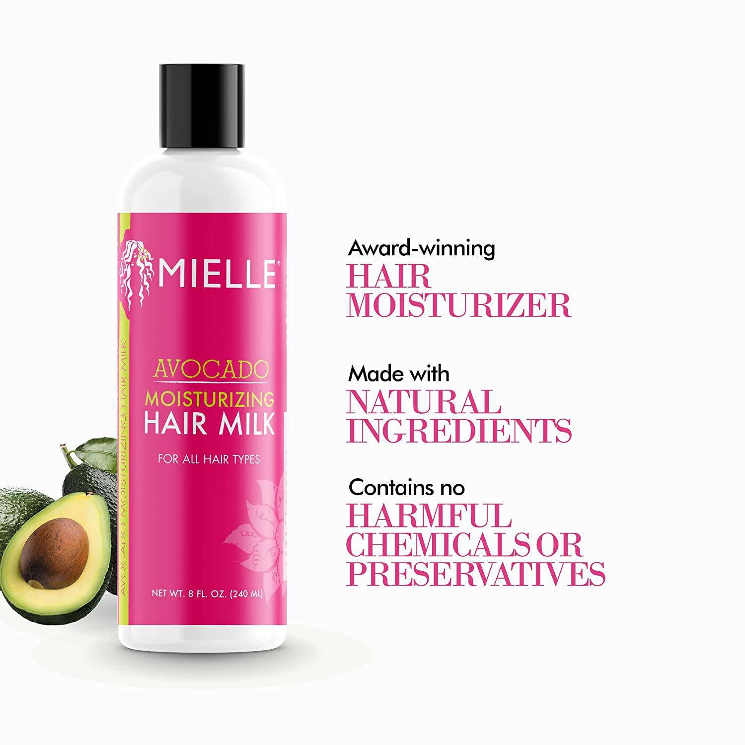 Mielle Organics Avocado Hair Milk - Moisturizing Lotion for Dry Hair ...