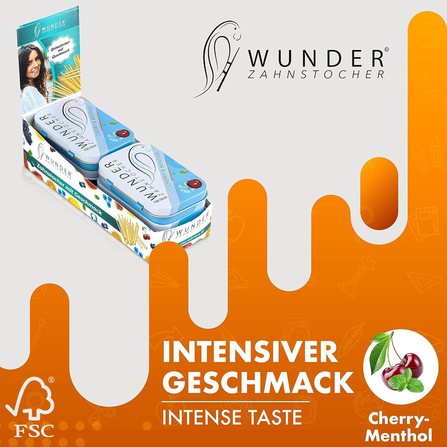 Wonder Toothpick Display - 6-Pack Flavored Toothpicks | Plastic-Free ...