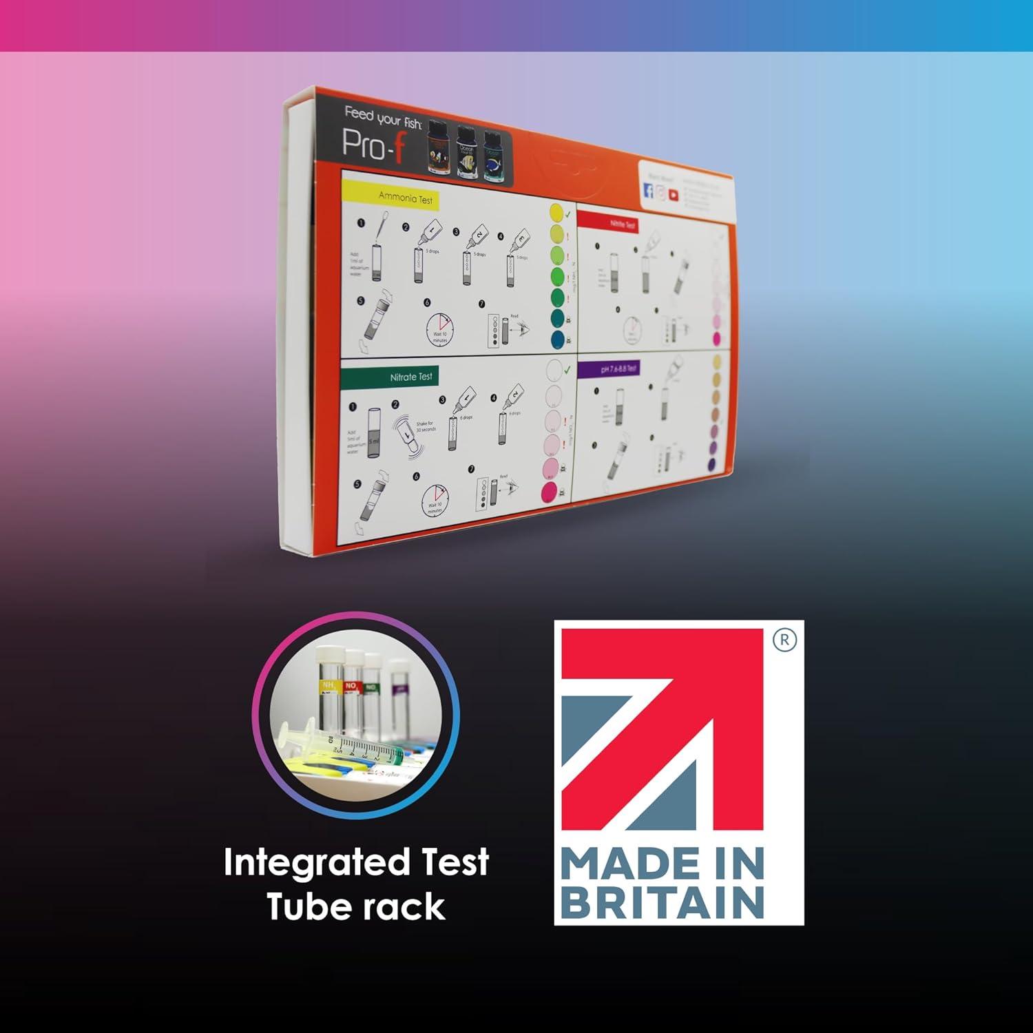 NT Labs Marine Lab Multi-Test Kit: Ammonia, Nitrite, Nitrate, pH | Up ...