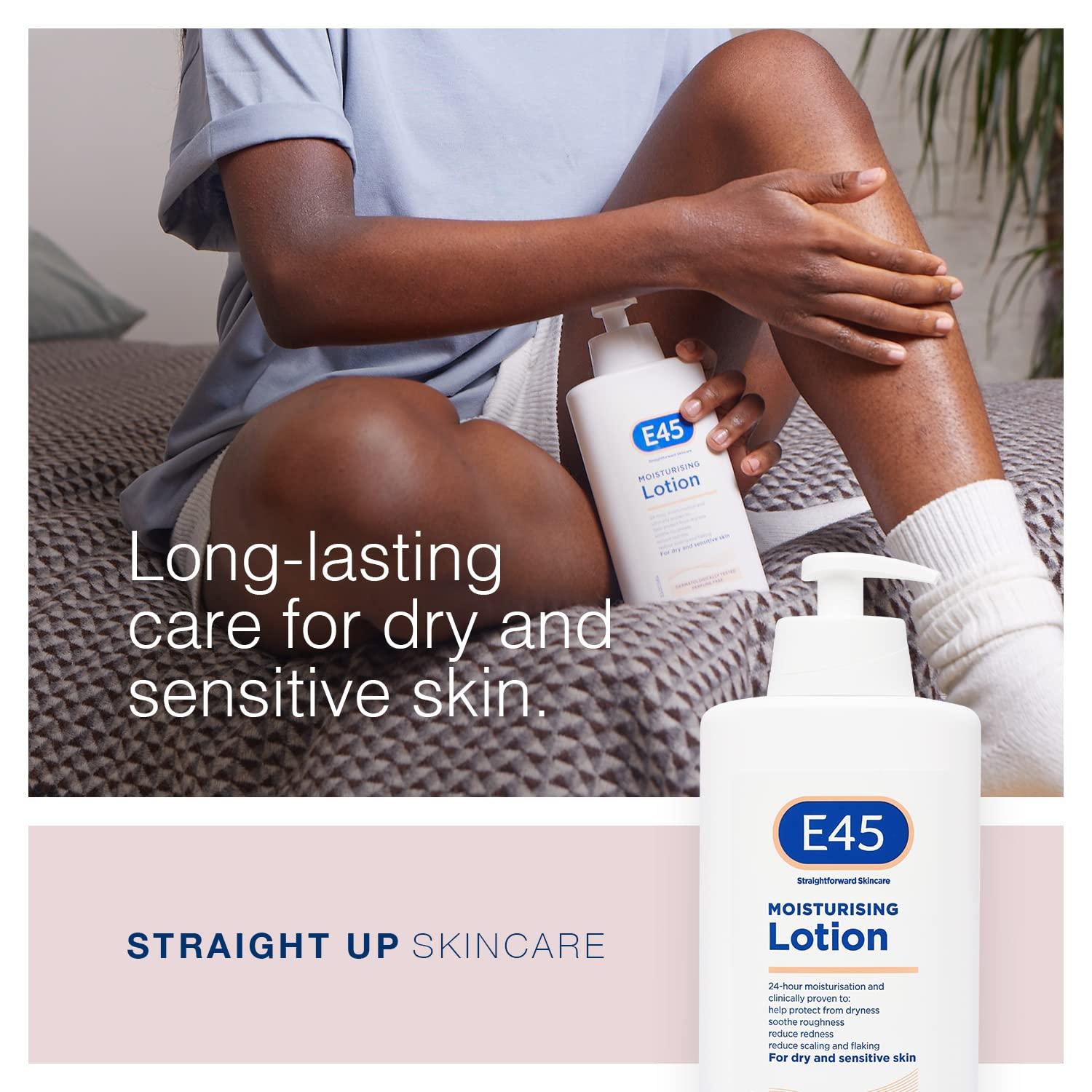 E45 Dermatological Hydrating Lotion 500ml - Pack of 5 | International ...