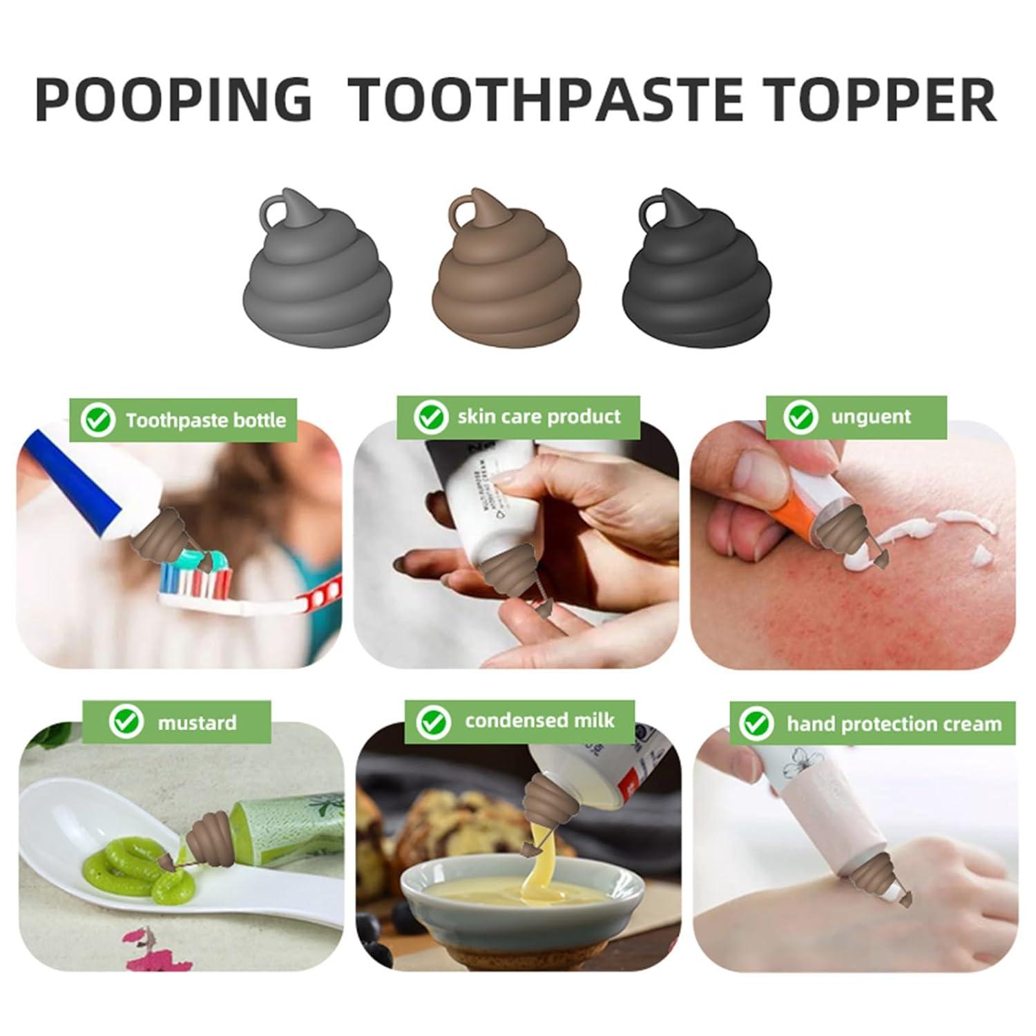 Funny Toothpaste Caps | Reusable Silicone Toothpaste Squeezers | Safe ...