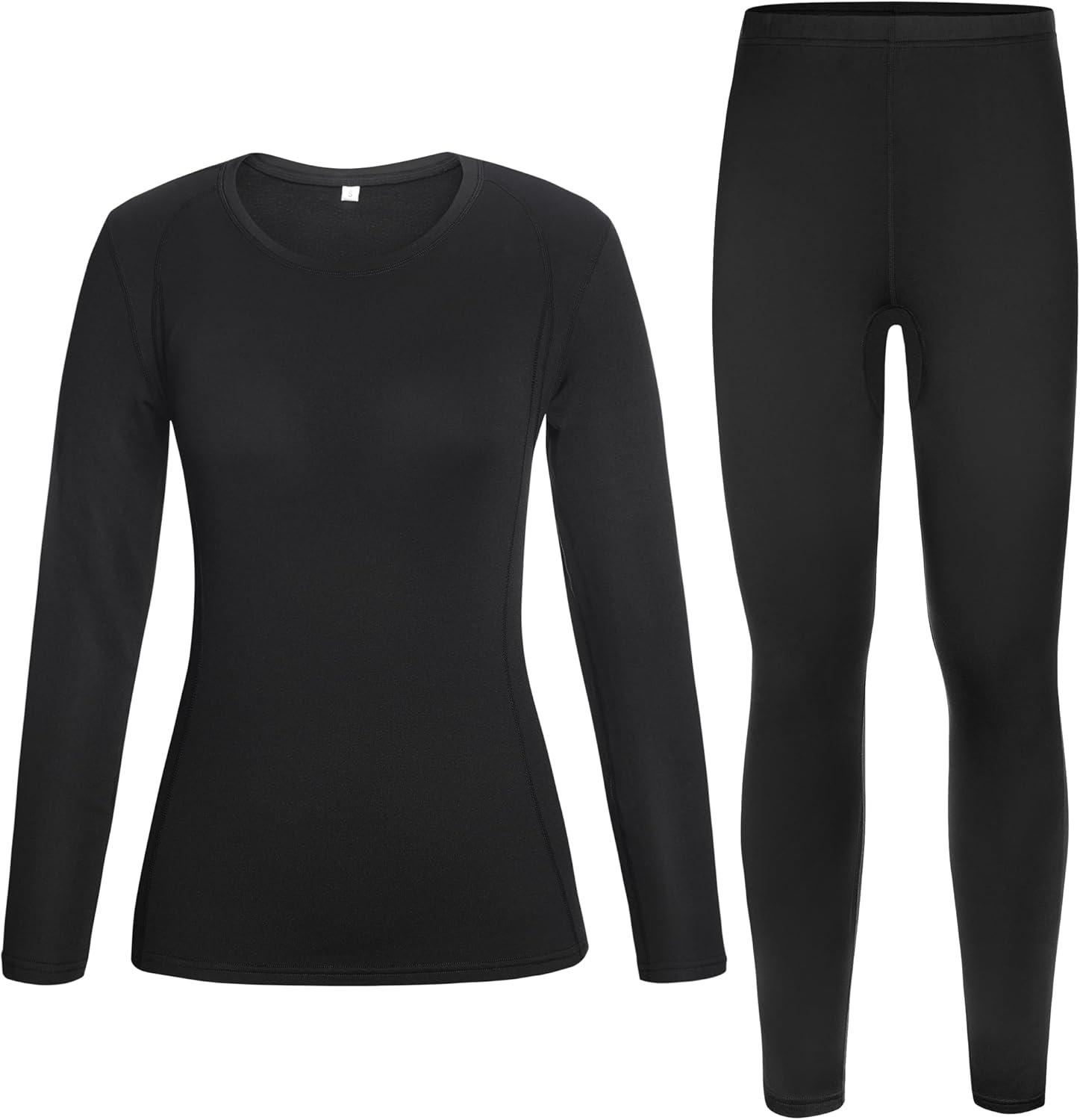 Roadbox Women's Thermal Underwear Set - Warm Functional Winter Gear for Skiing & Motorcycling ...
