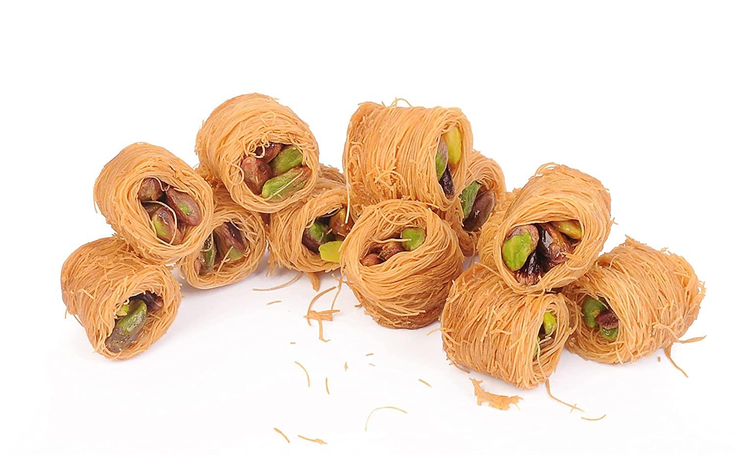 Premium Assorted Baklava Pastry Dessert Gift Tin Box 500g - Handmade ...