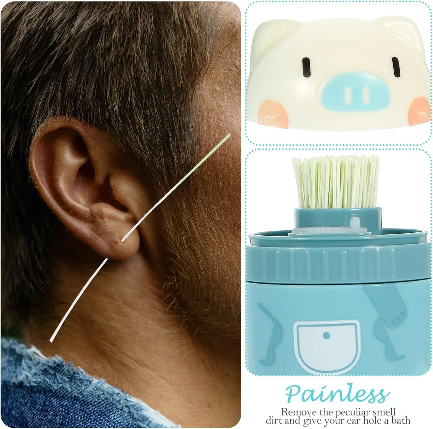 Ear Floss Earring Hole Cleaner - 240pcs Sky-Blue Piercing Aftercare ...