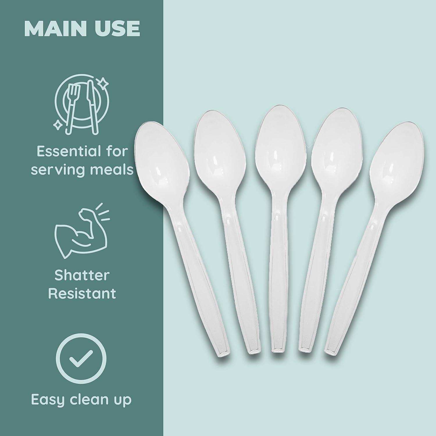 plastic spoon dimensions