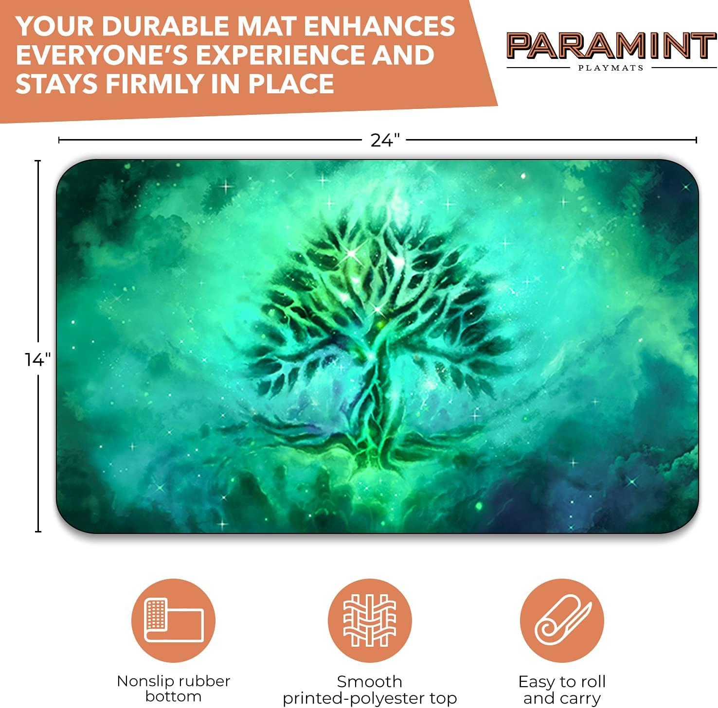 Paramint Forest Ethereal Mana - MTG Playmat - Compatible for Magic The ...