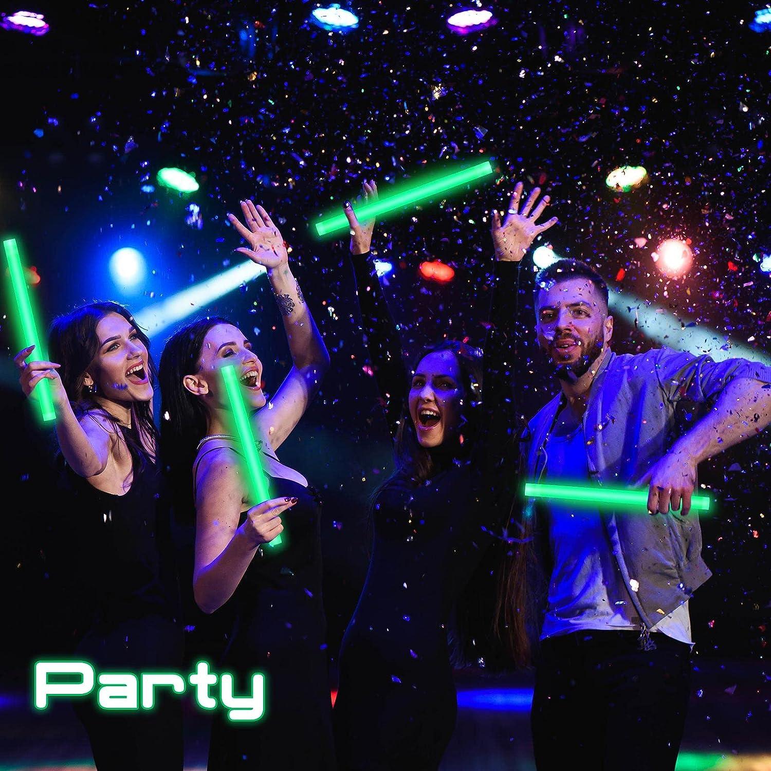 10 Pcs 14 Inch Industrial Grade Glow Sticks Bulk Jumbo Light Stick ...