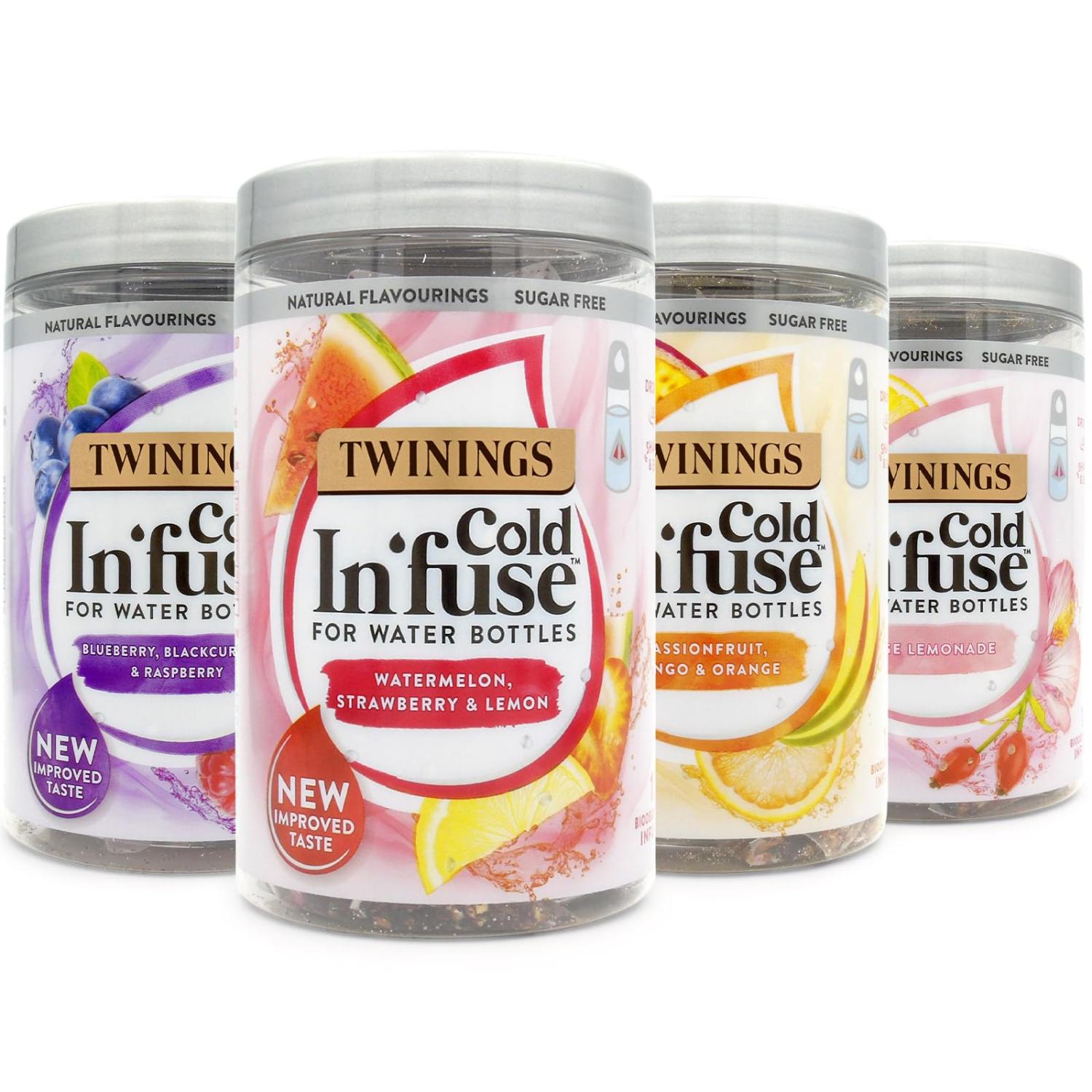 Twinings Cold Infuse - Assorted Flavours Variety Pack with 4 x 12 ...