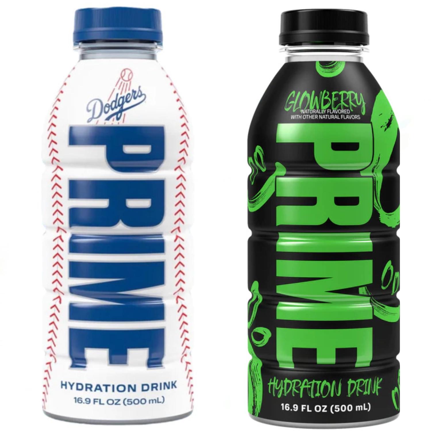 PRIME Hydration Sports Drink by Logan Paul & KSI - Los Angeles Dodgers ...