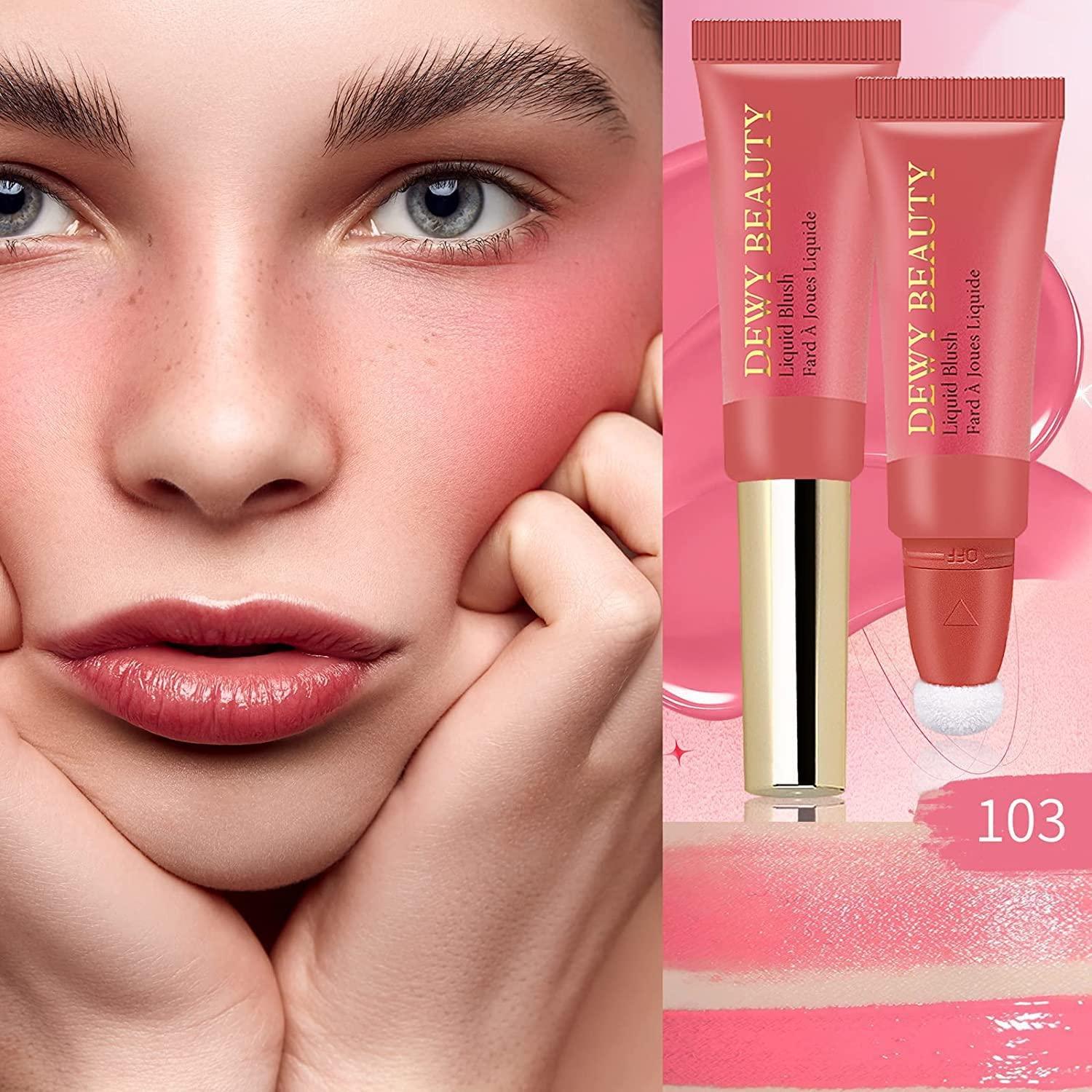 Soft Matte Liquid Blush Beauty Wand - Halo Glow Creamy Natural Blush ...